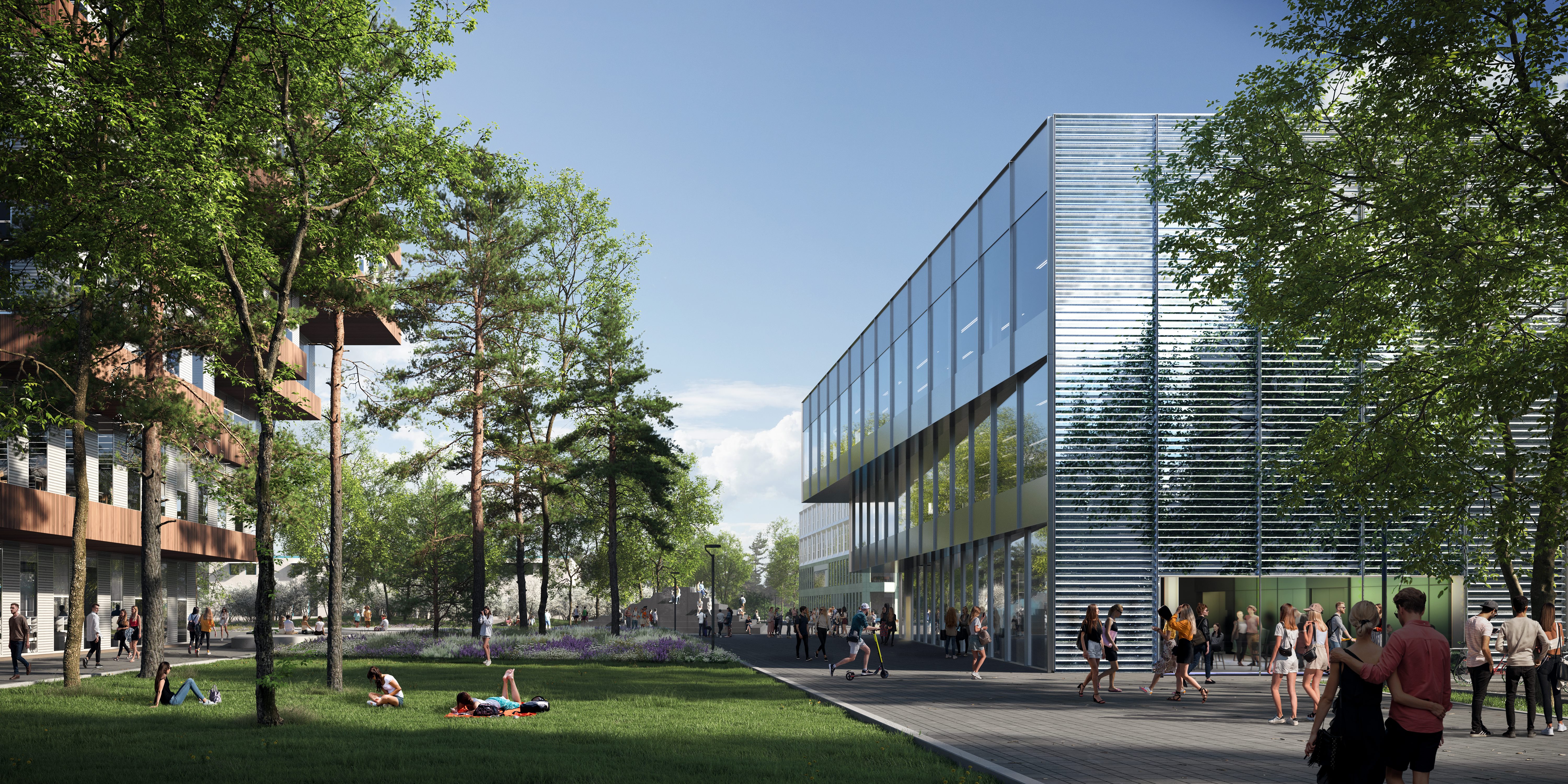 Transformatie Fontys-campus Eindhoven gaat van start - architectenweb.nl