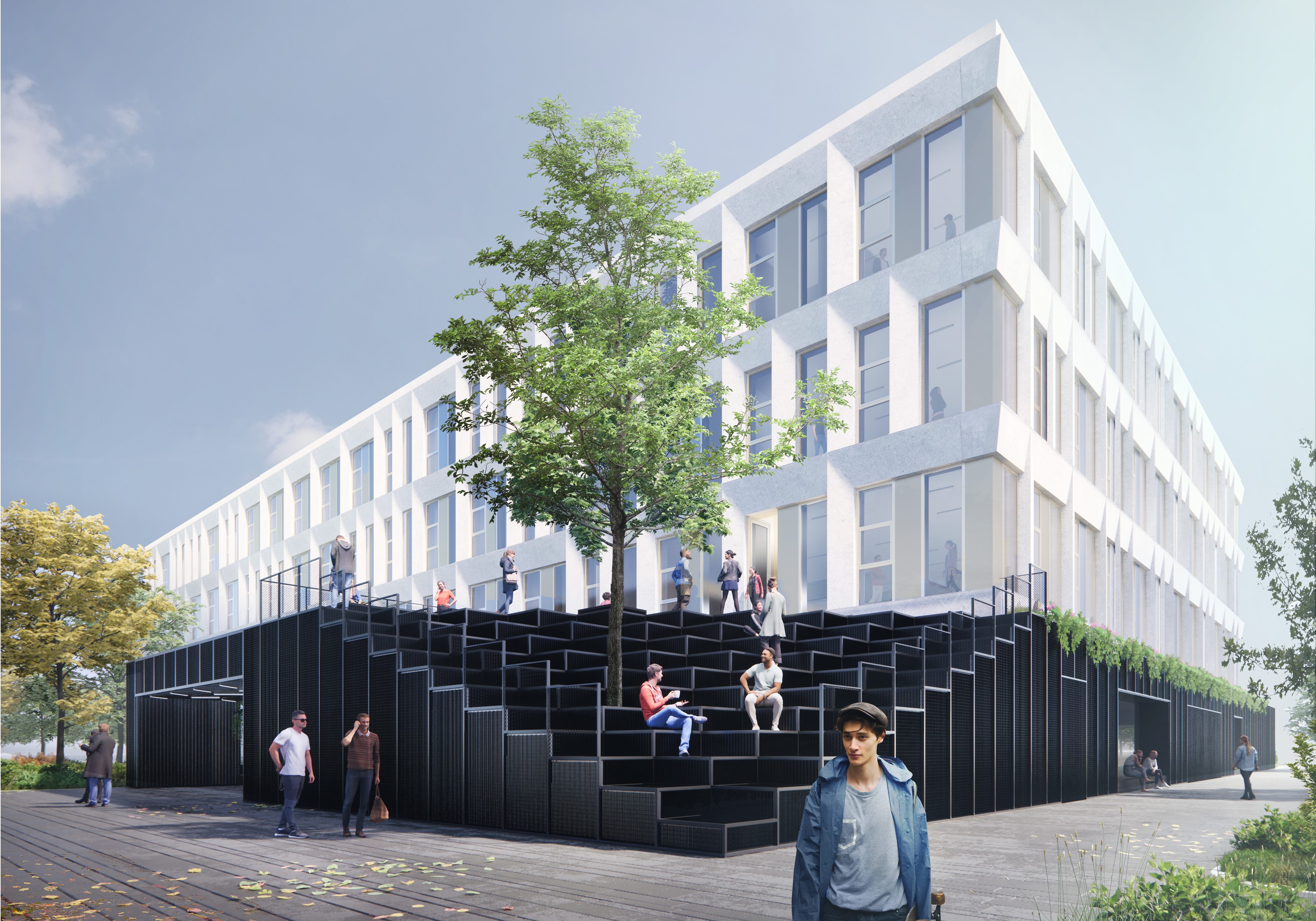 Transformatie Fontys-campus Eindhoven gaat van start - architectenweb.nl