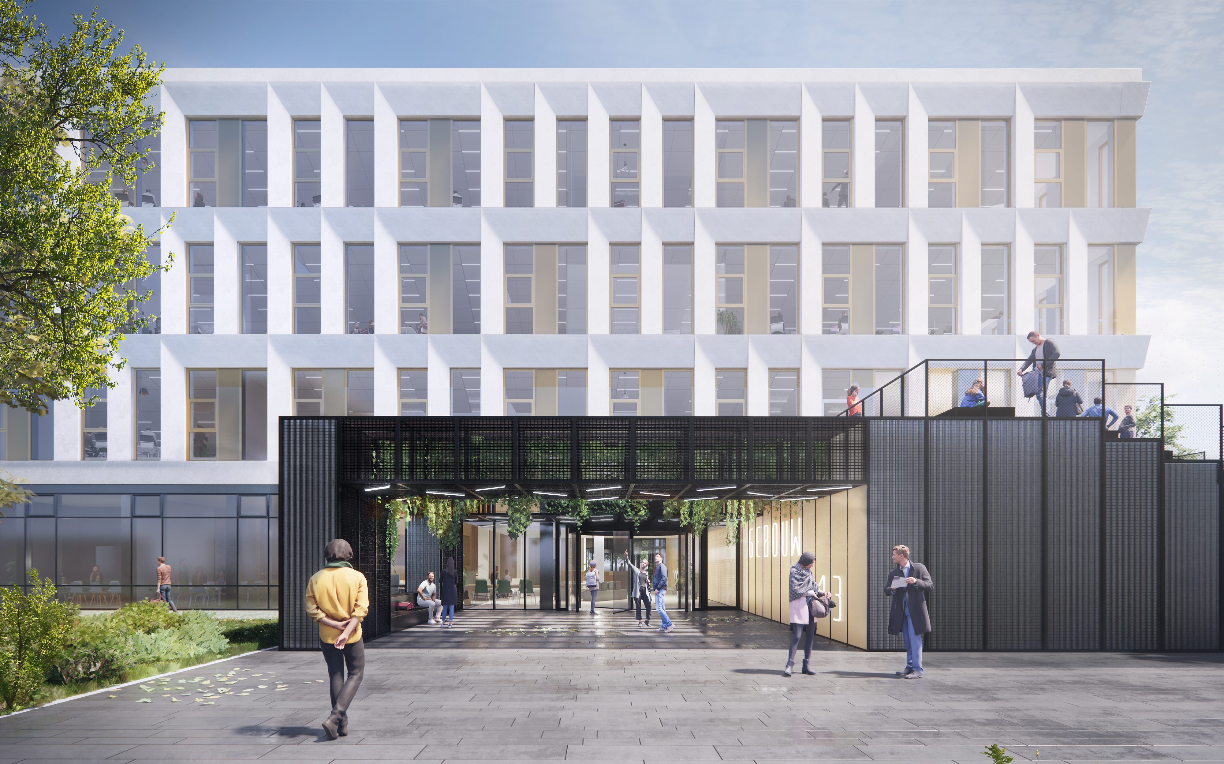 Transformatie Fontys-campus Eindhoven gaat van start - architectenweb.nl