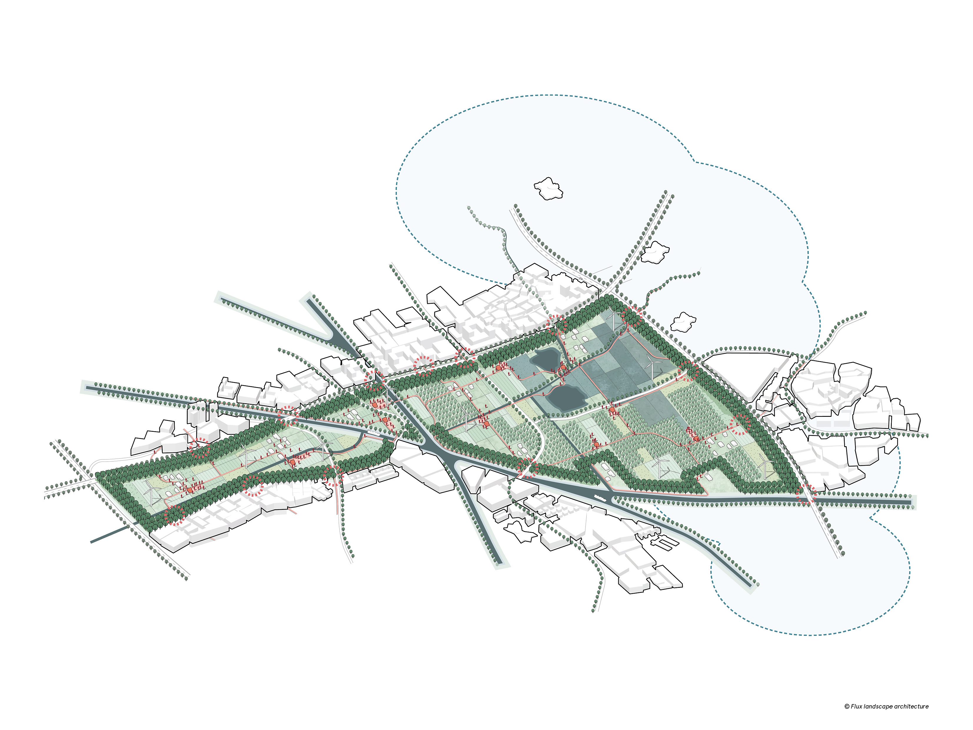 Flux presenteert plan met landschapspark voor metropoolregio Utrecht ...