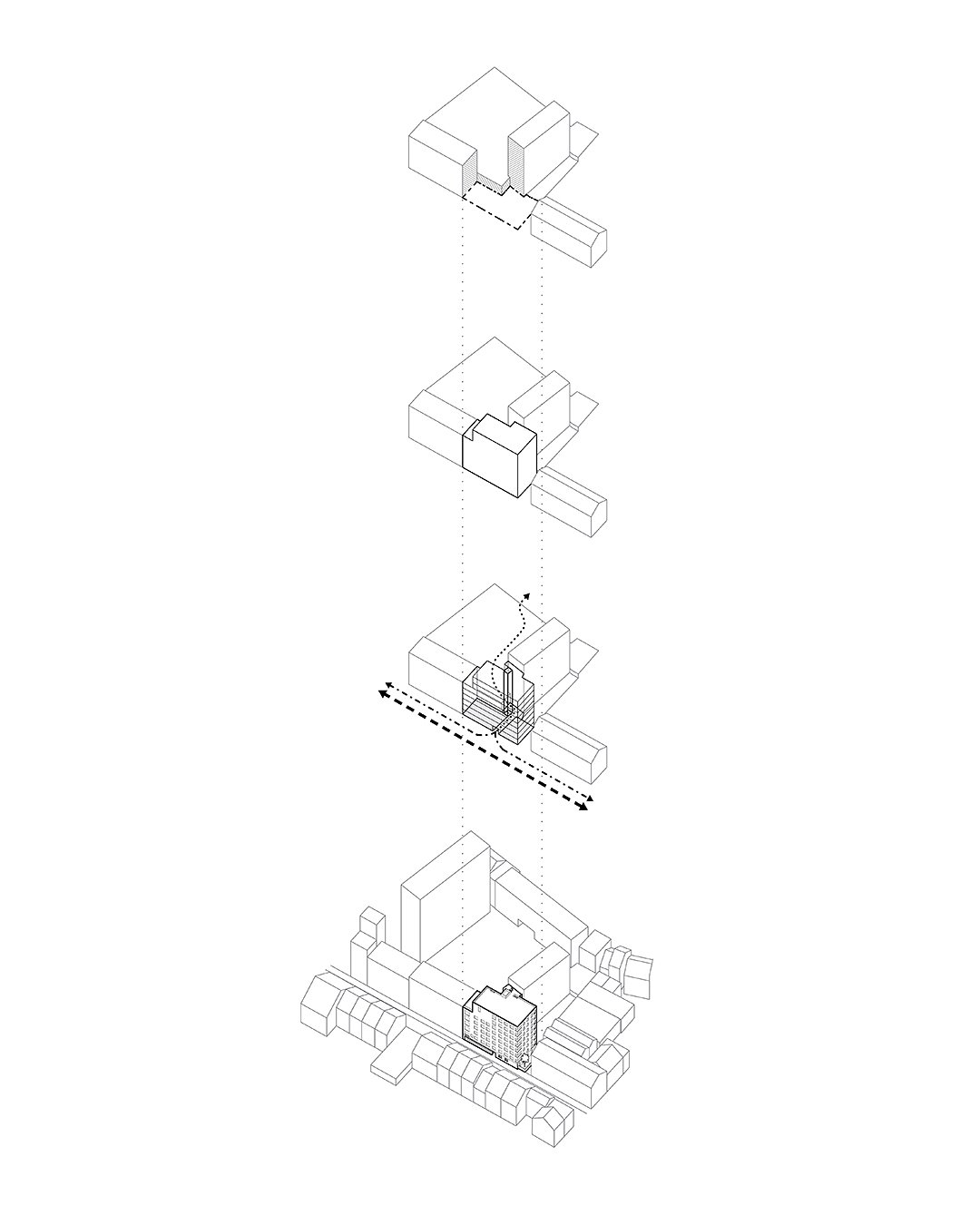 Appartementengebouw in hsb frist hart van Marollenwijk op ...
