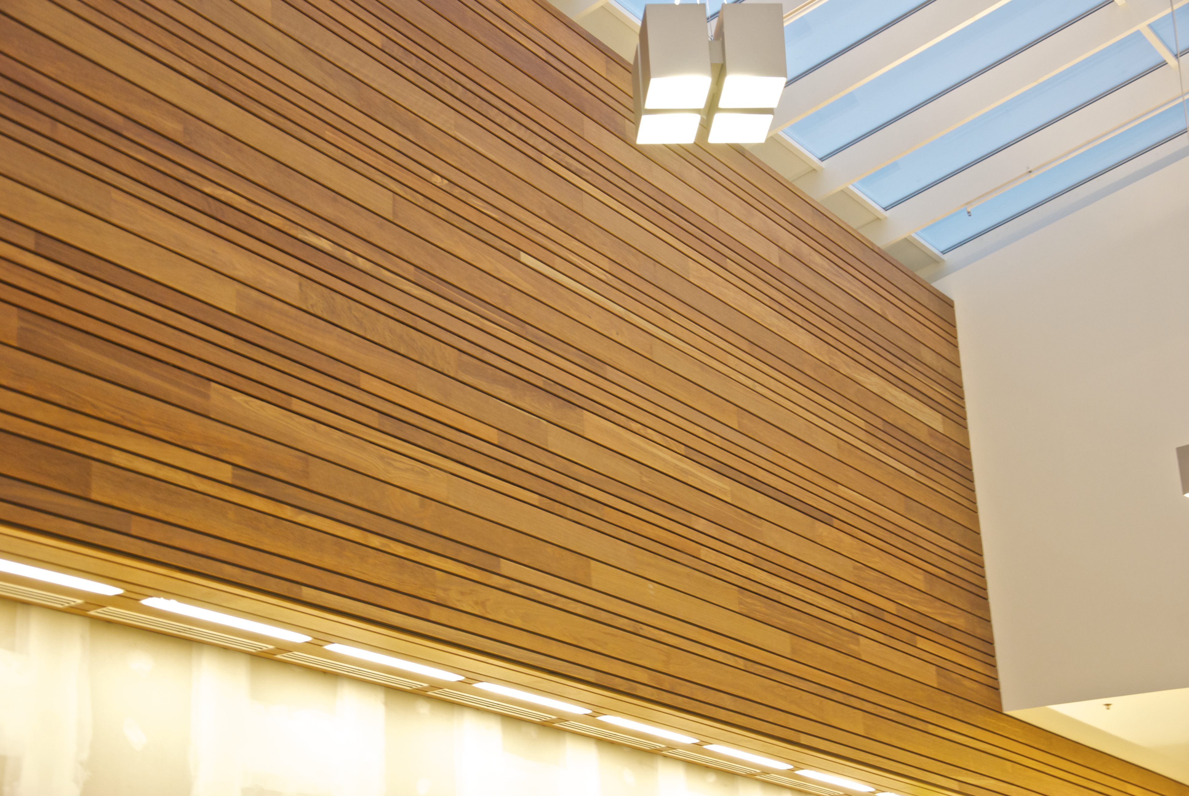 Hunter Douglas Architectural | Houten plafondsysteem Lineair Pro-line ...