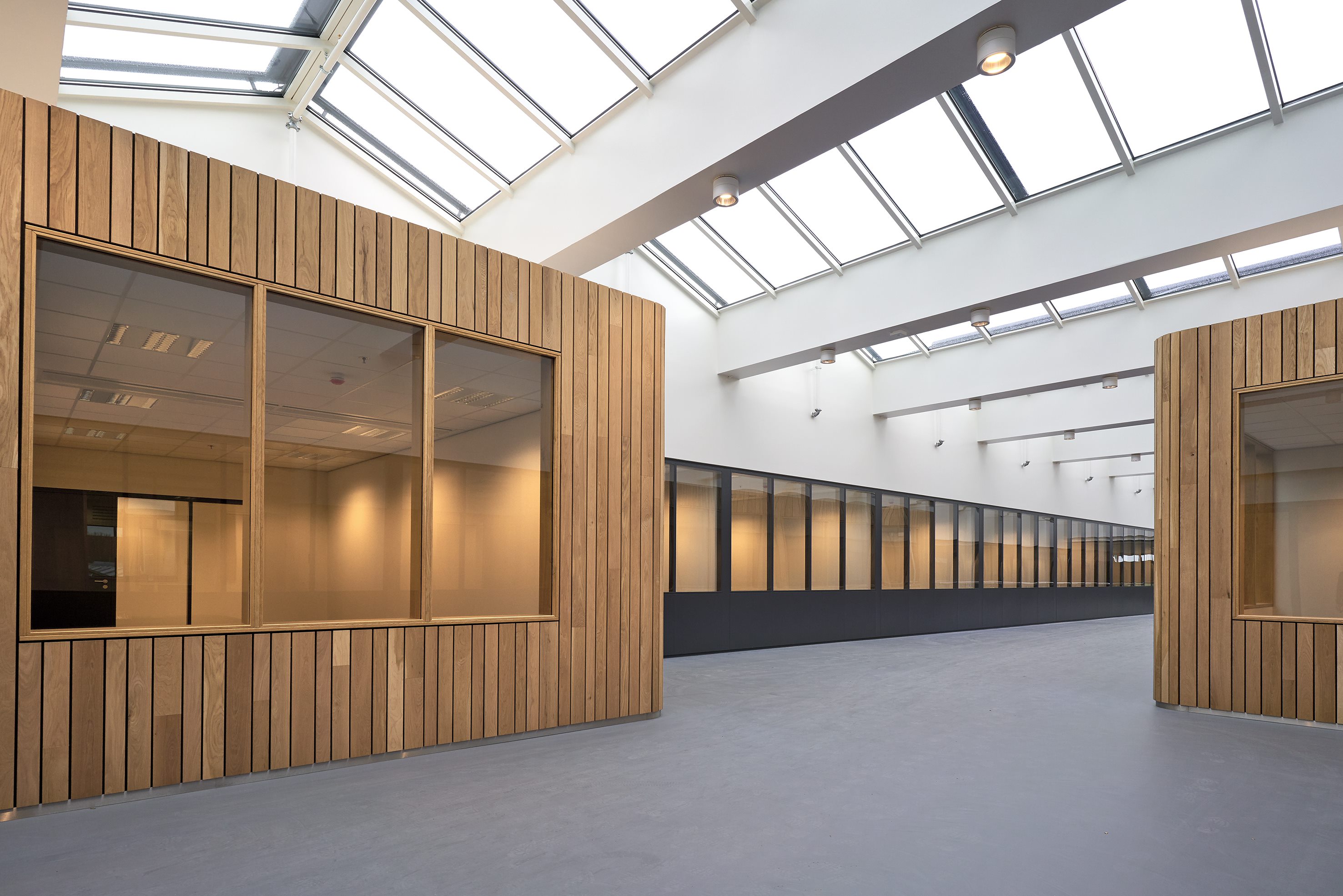 Hunter Douglas Architectural | Houten plafondsysteem Lineair Pro-line ...