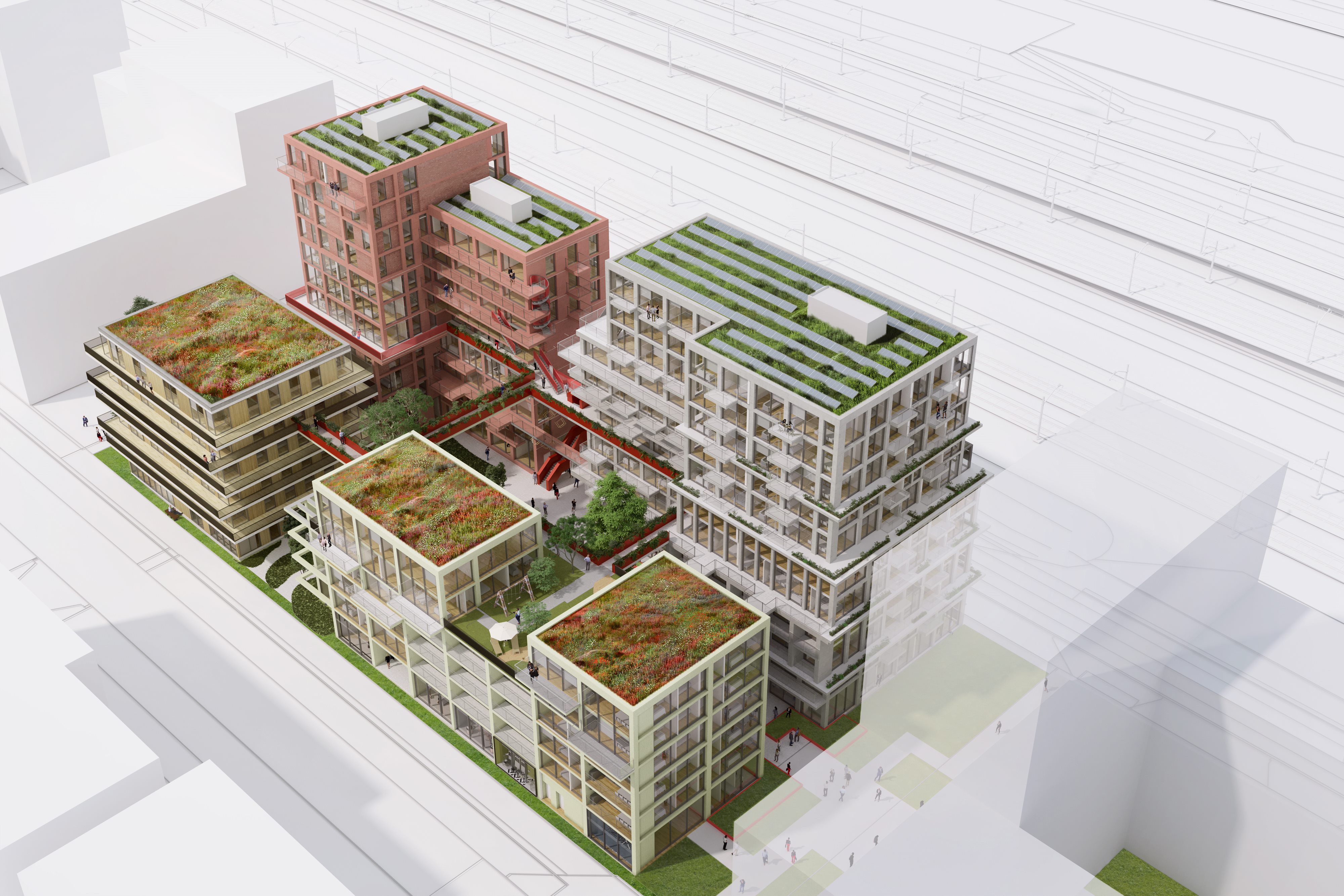 NEXT architects en Juurlink+Geluk presenteren woningbouwproject HOOF ...