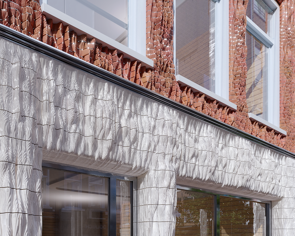 Expressieve vernieuwing met 3D-geprinte elementen voor gevel P.C ...