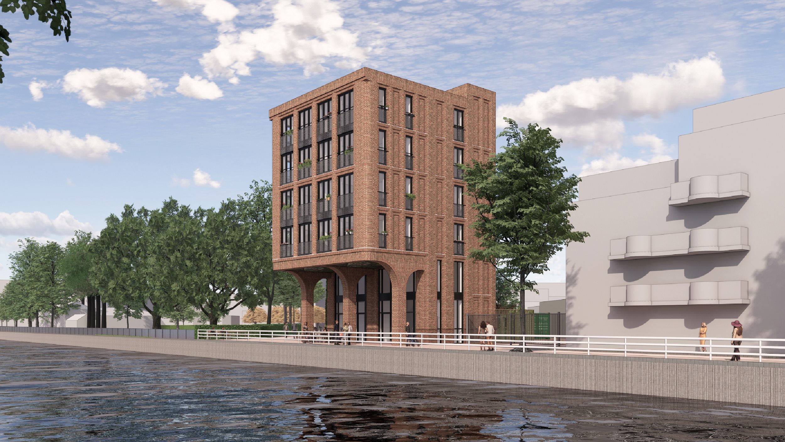 Inbo ontwerpt woongebouw voor 55-plussers aan Kostverlorenkade ...