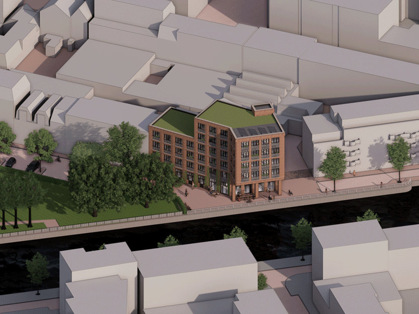 Inbo ontwerpt woongebouw voor 55-plussers aan Kostverlorenkade ...