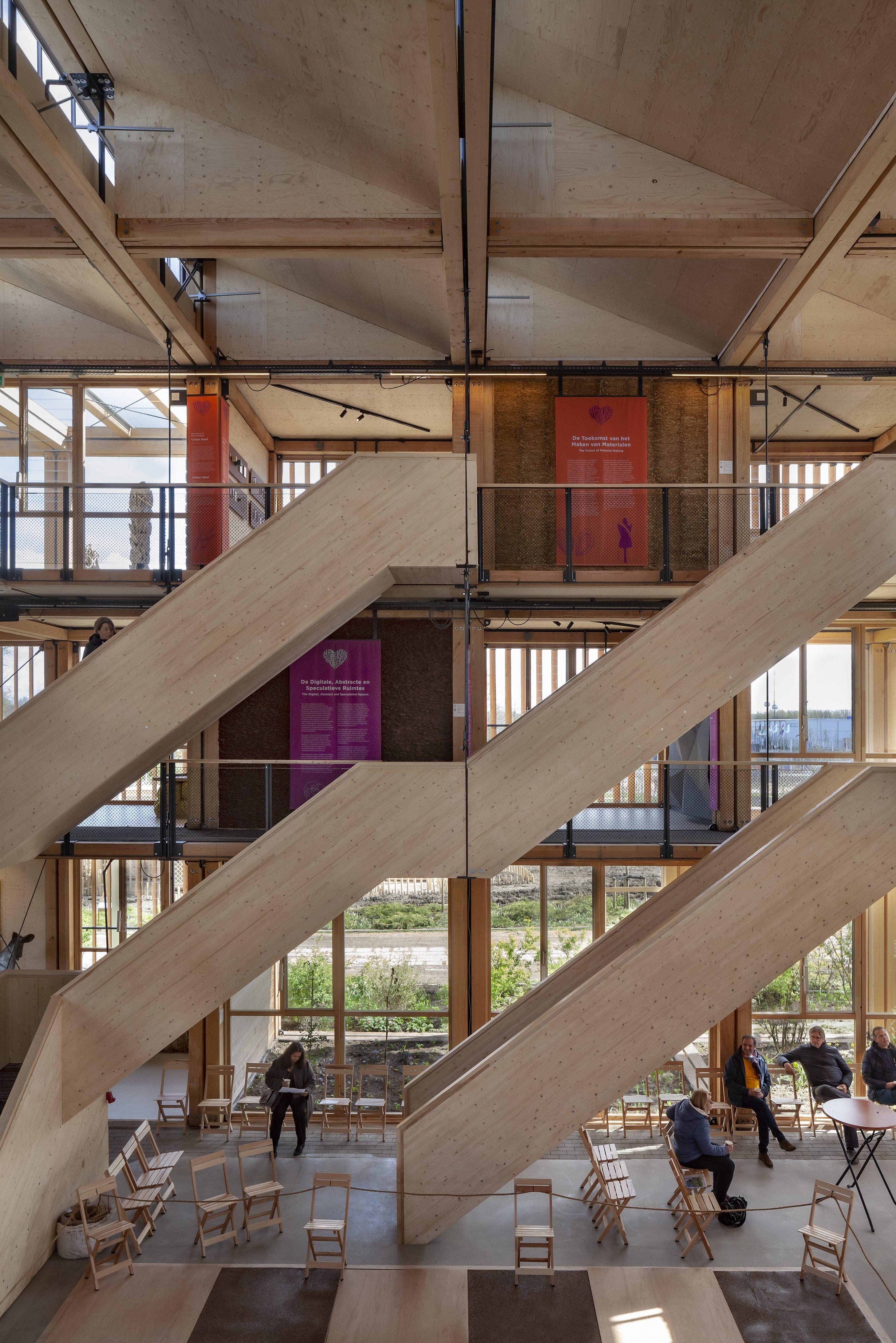 The Natural Pavilion op Floriade Expo 2022 - architectenweb.nl