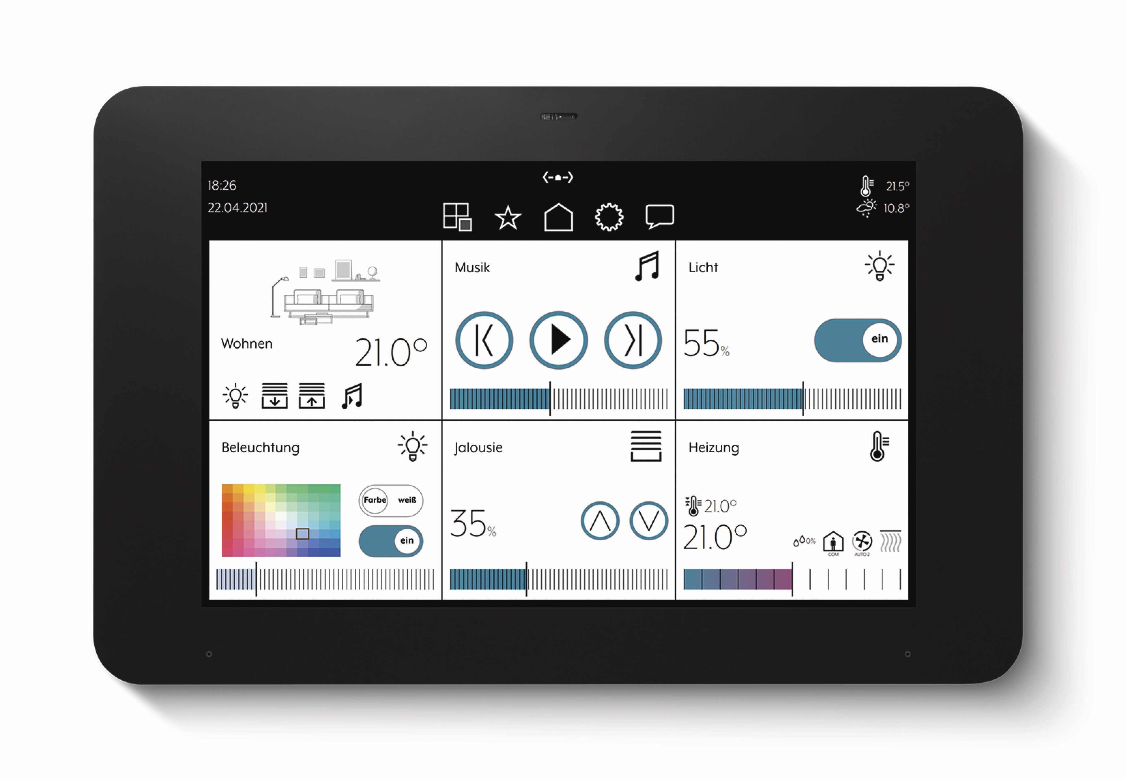 Jung | Hateha B.V. | JUNG Smart Panel 8 - architectenweb.nl