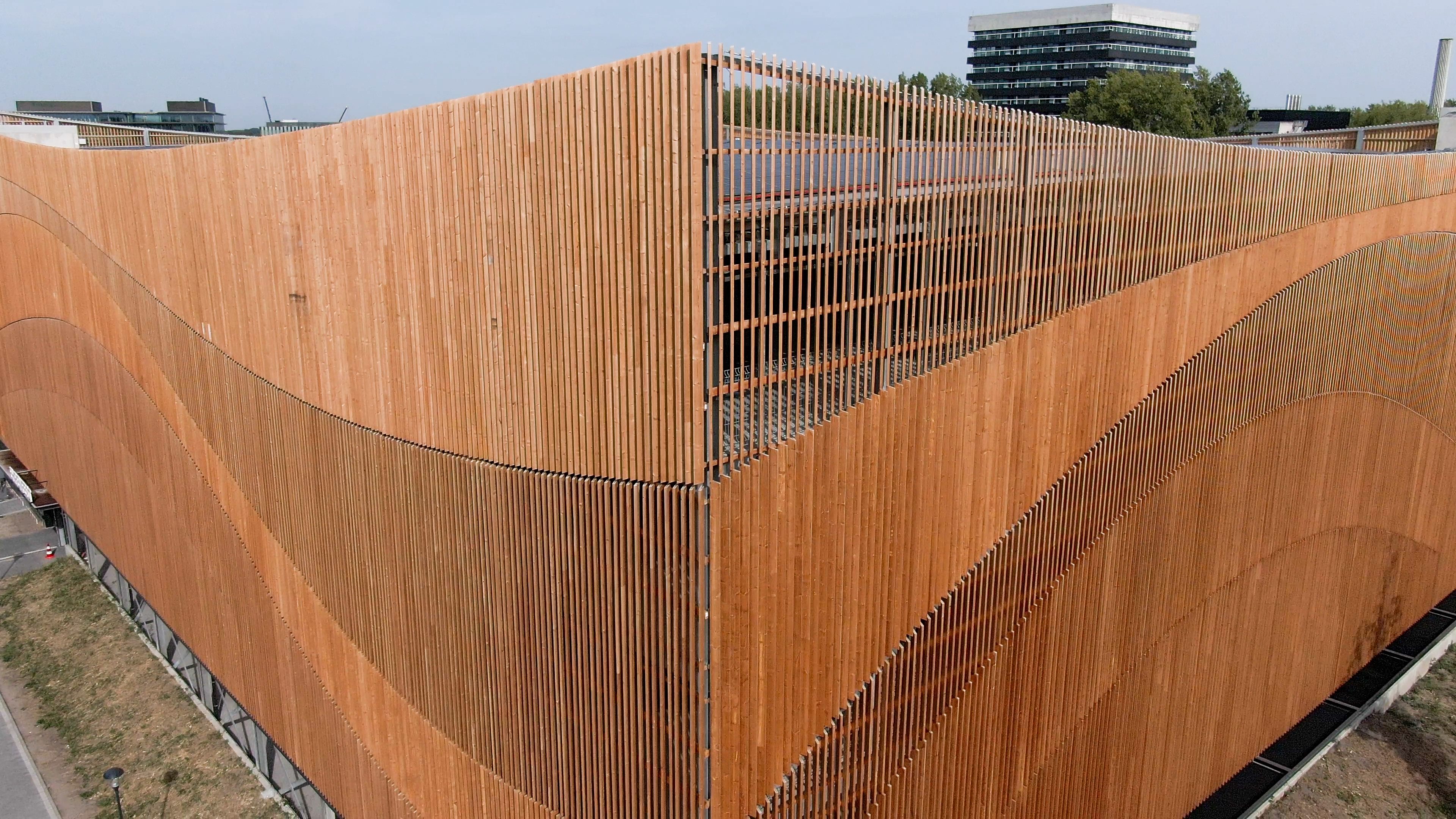 Foreco Houtproducten | Parkeergarage Leiden - architectenweb.nl