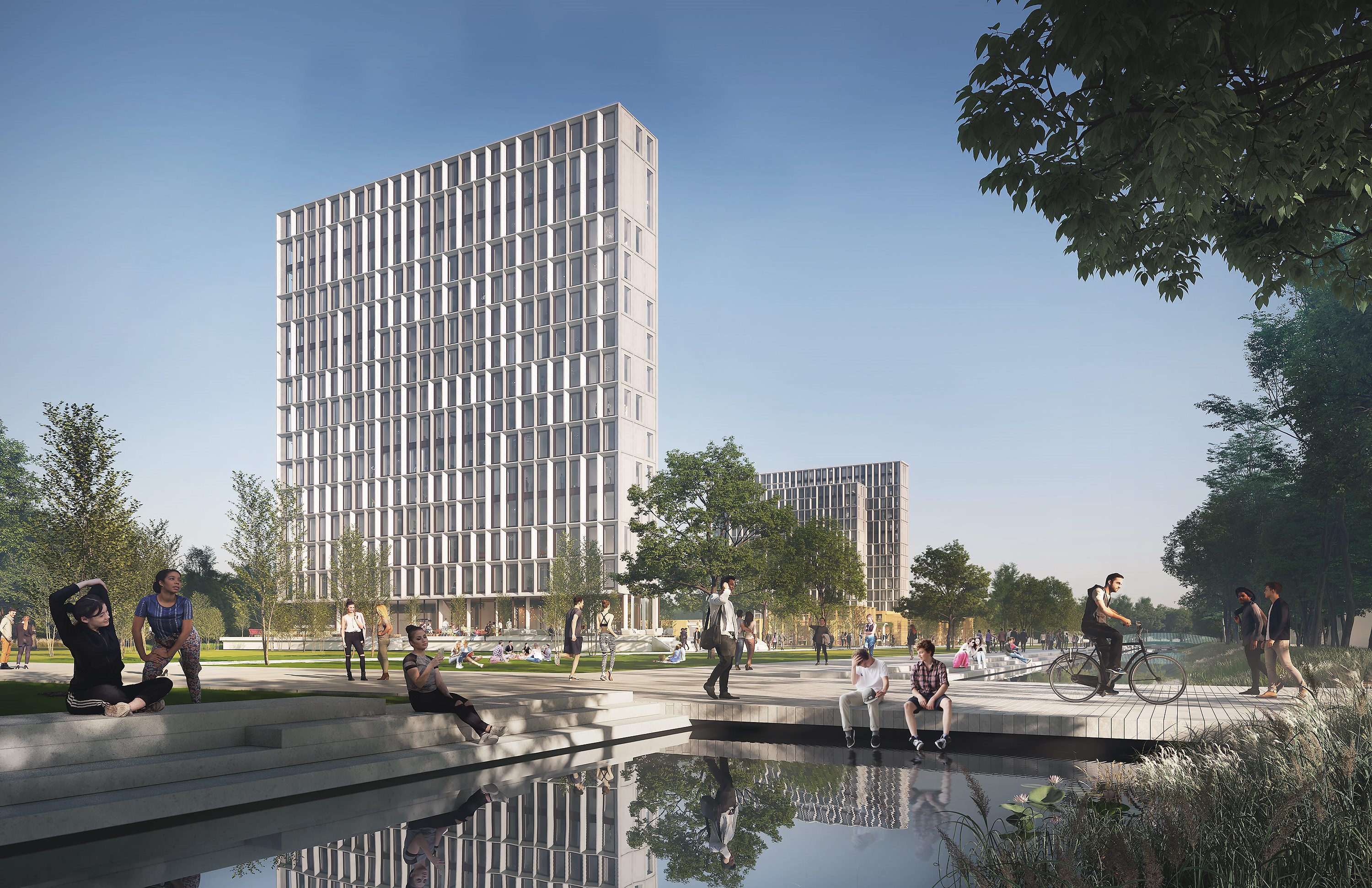 Bouw 735 studentenwoningen op TU/e-campus gestart - architectenweb.nl