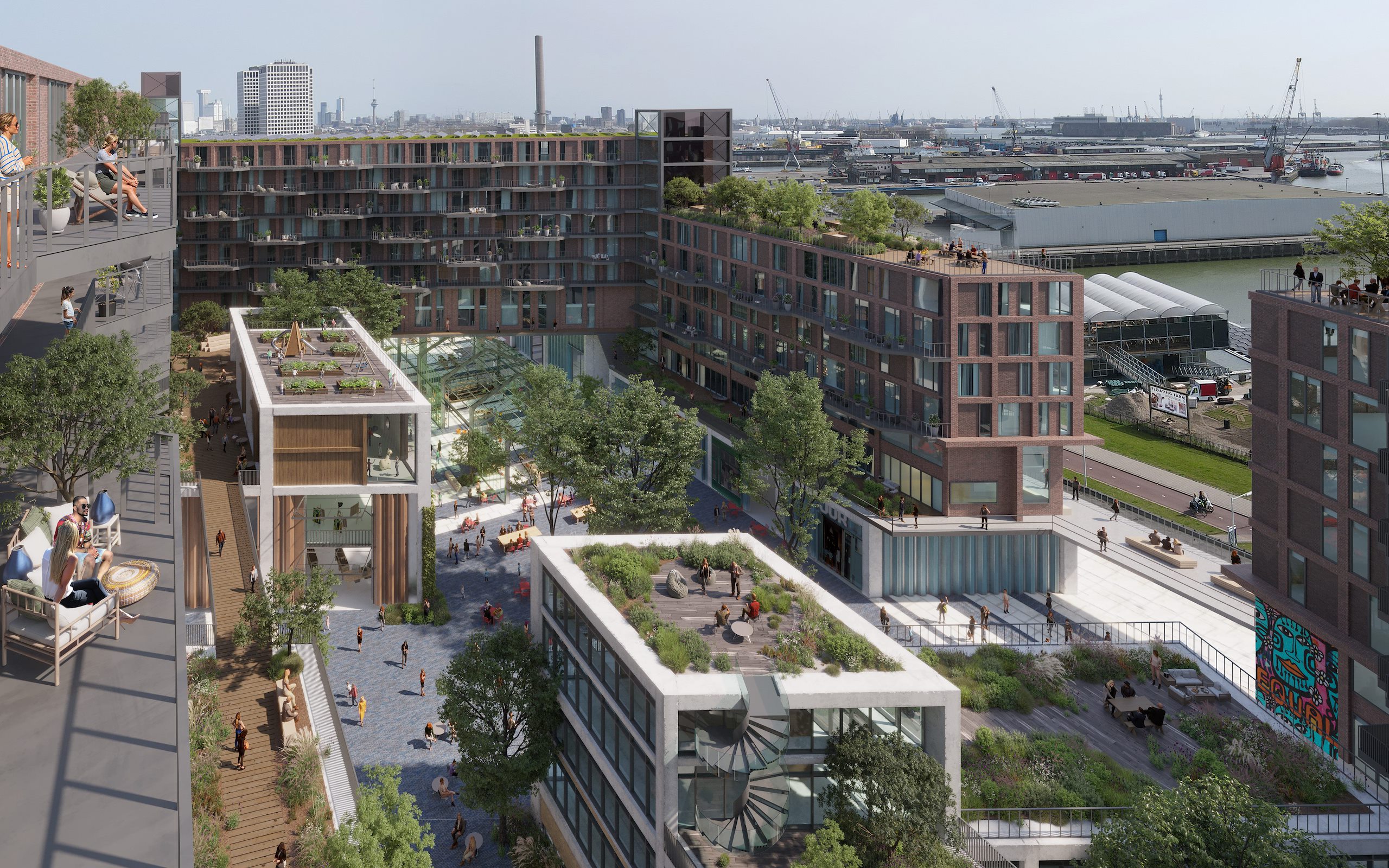 Voorstel voor sociale woningbouw boven ruimtes voor makers in M4H ...