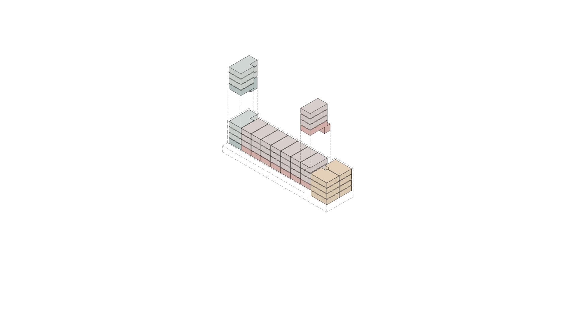 ANA architecten | Kop Sloot: gezinnen wonen aan de urban loggia ...