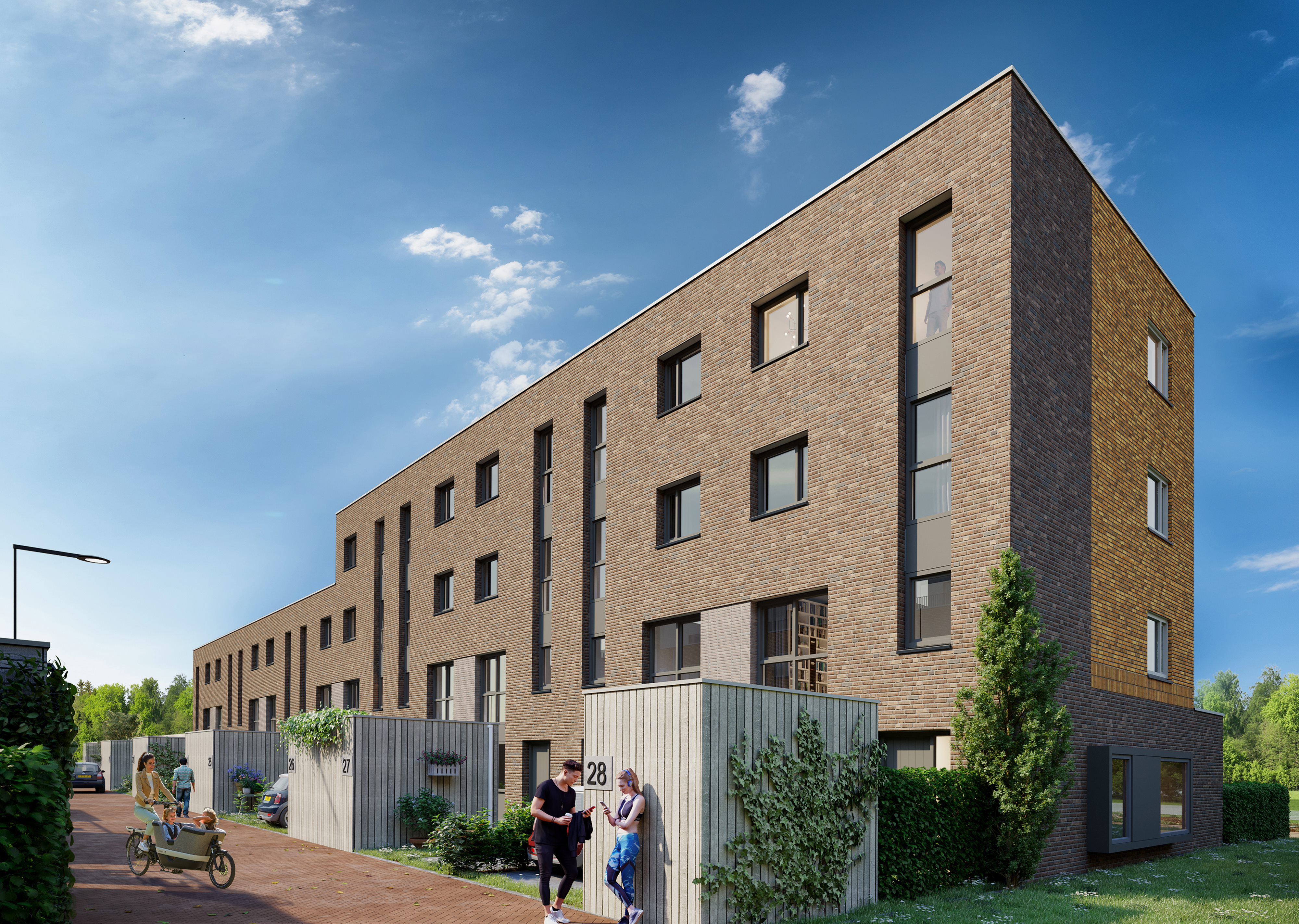 Sjouke Westhoff Architect ontwerpt woonbuurt voor oud bedrijventerrein ...