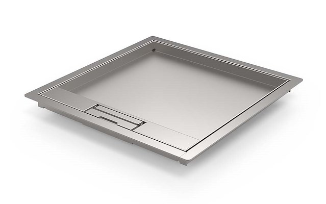 HPL Systems BV | Basic vloerdoos 62mm met RVS T15 klapdeksel ...