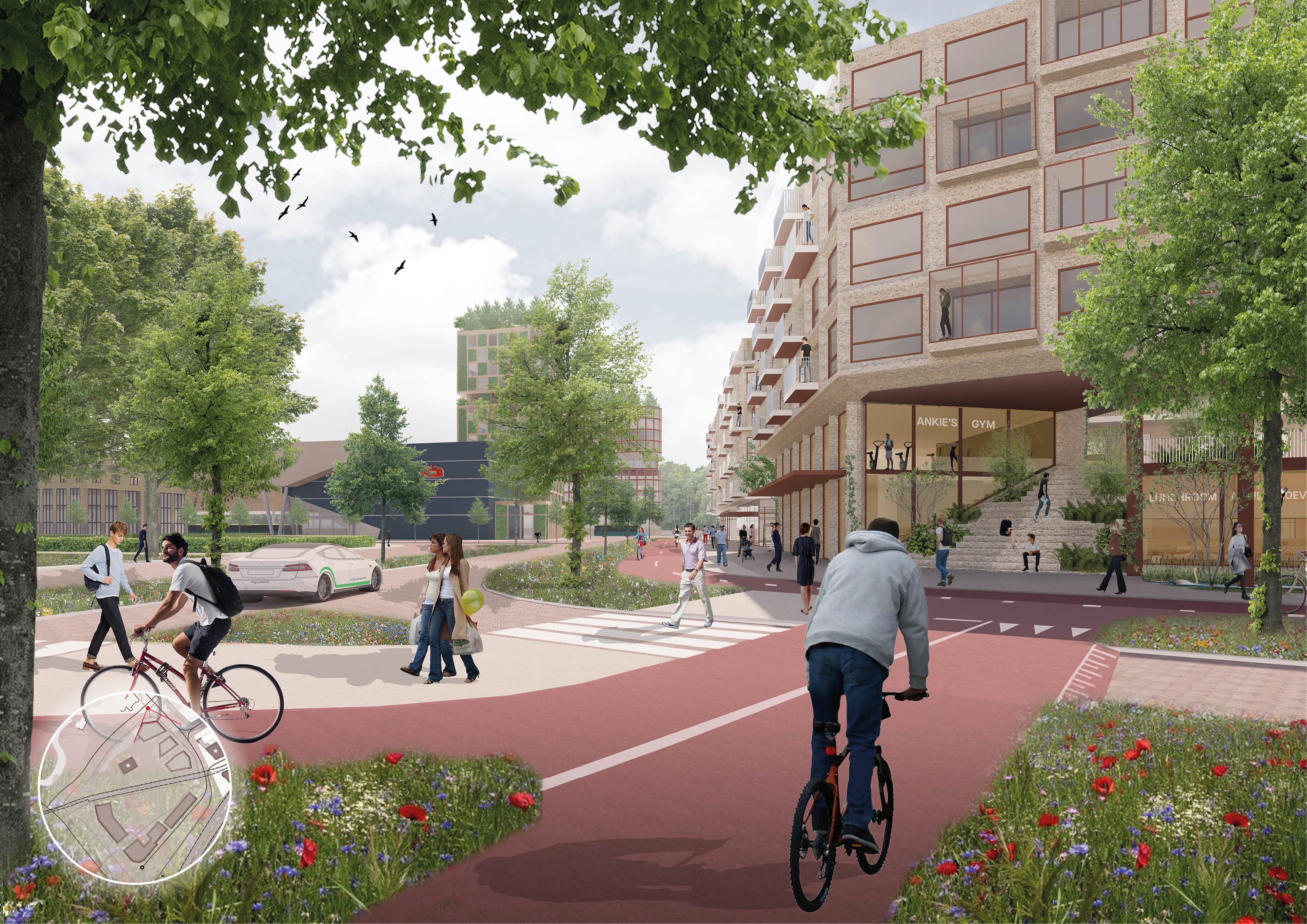 Studio Vinke maakt stedenbouwkundige visie stadskant spoorzone ...