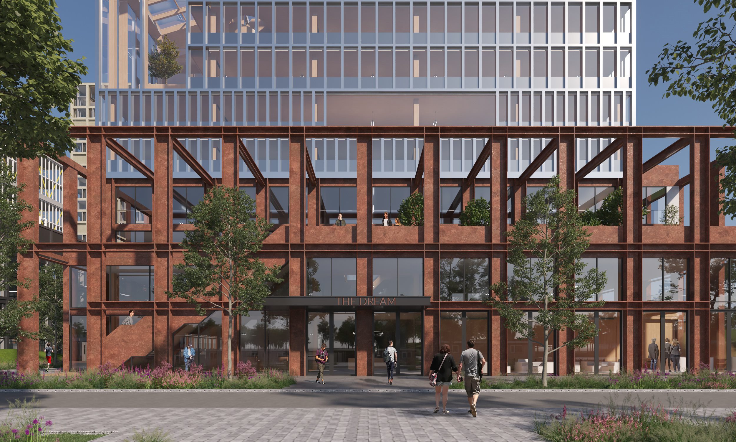 Mecanoo en KettingHuls presenteren ontwerp Amstel Design District ...