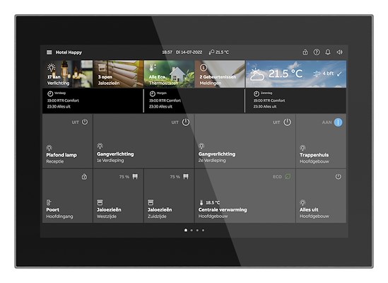 ABB | Busch-Jaeger | Designpaneel voor slimme besturing - architectenweb.nl