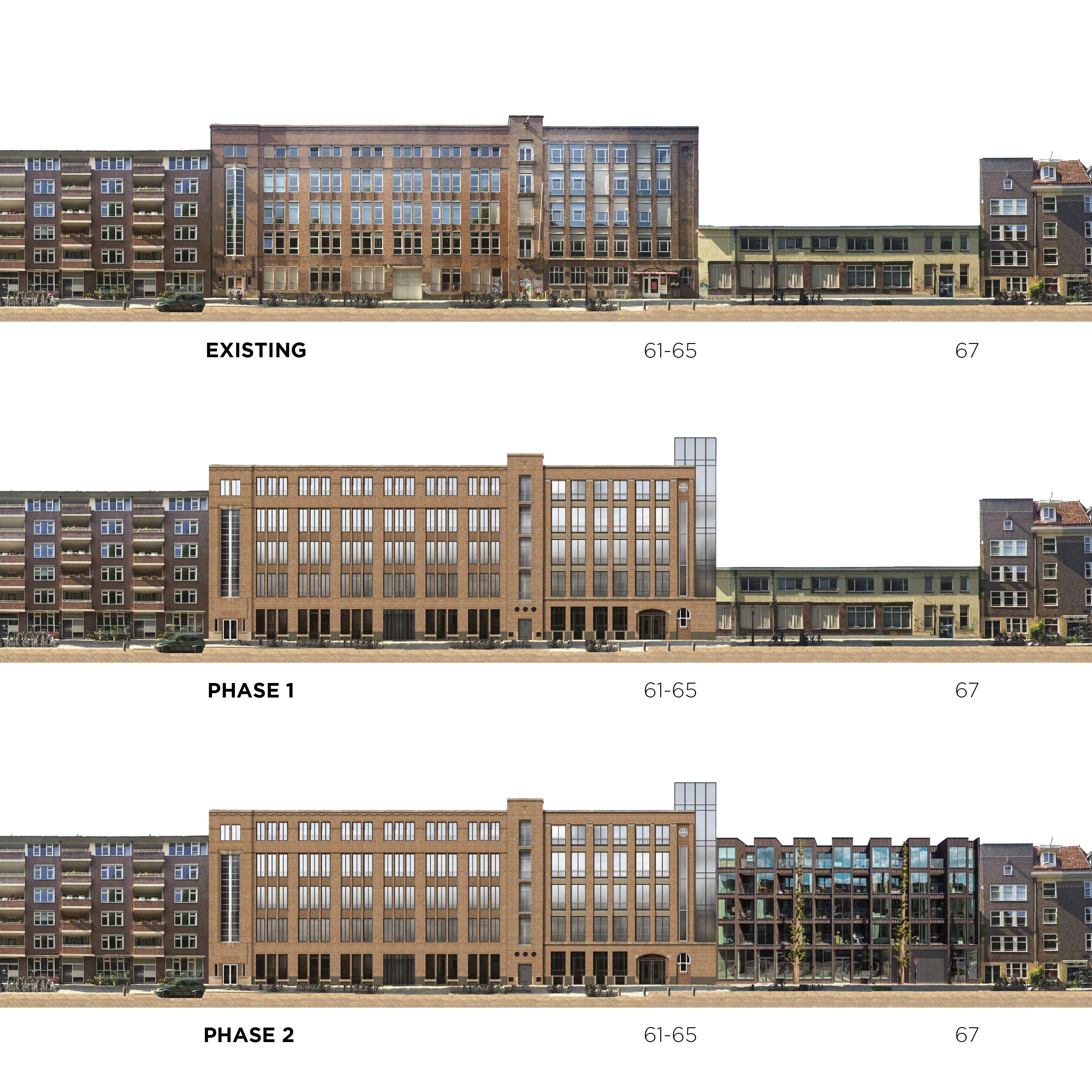 Transformatie en nieuwbouw door ZZDP levert 77 woningen op in De Pijp ...