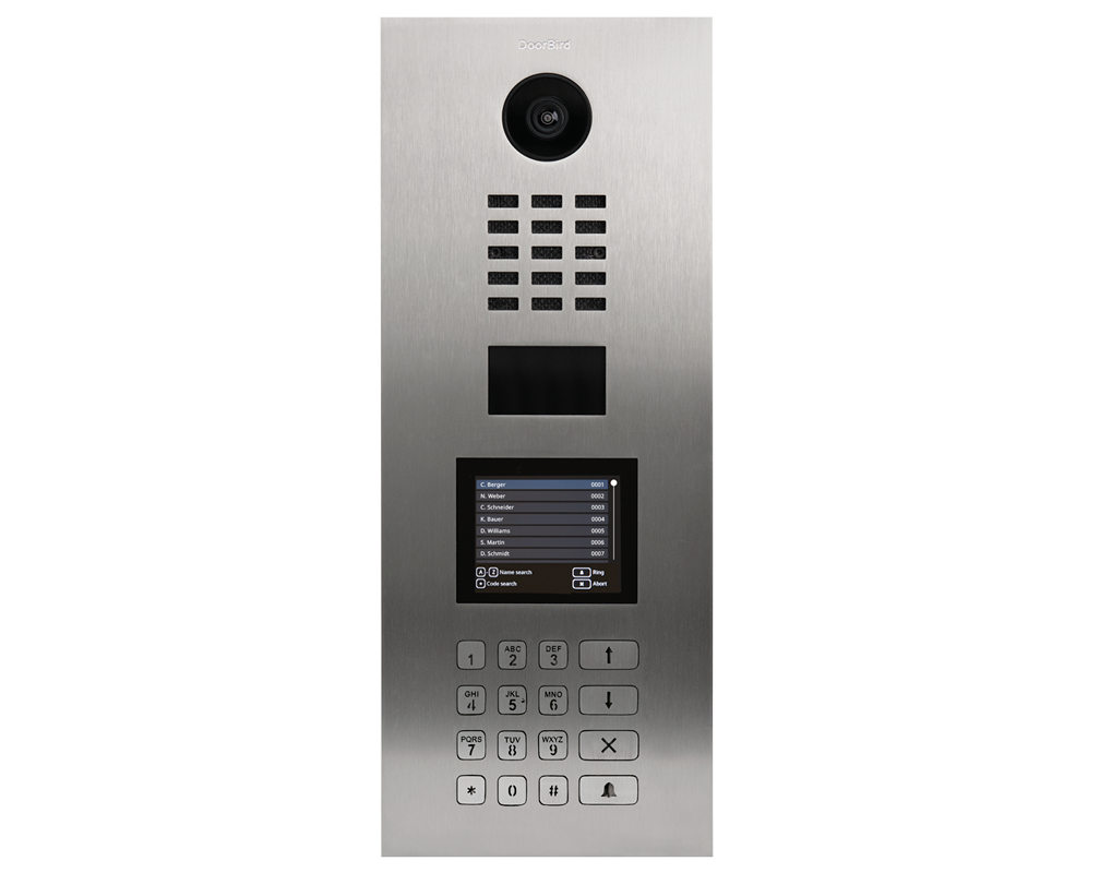 DoorBird | DoorBird D21DKV en D21DKH IP video-intercoms - architectenweb.nl