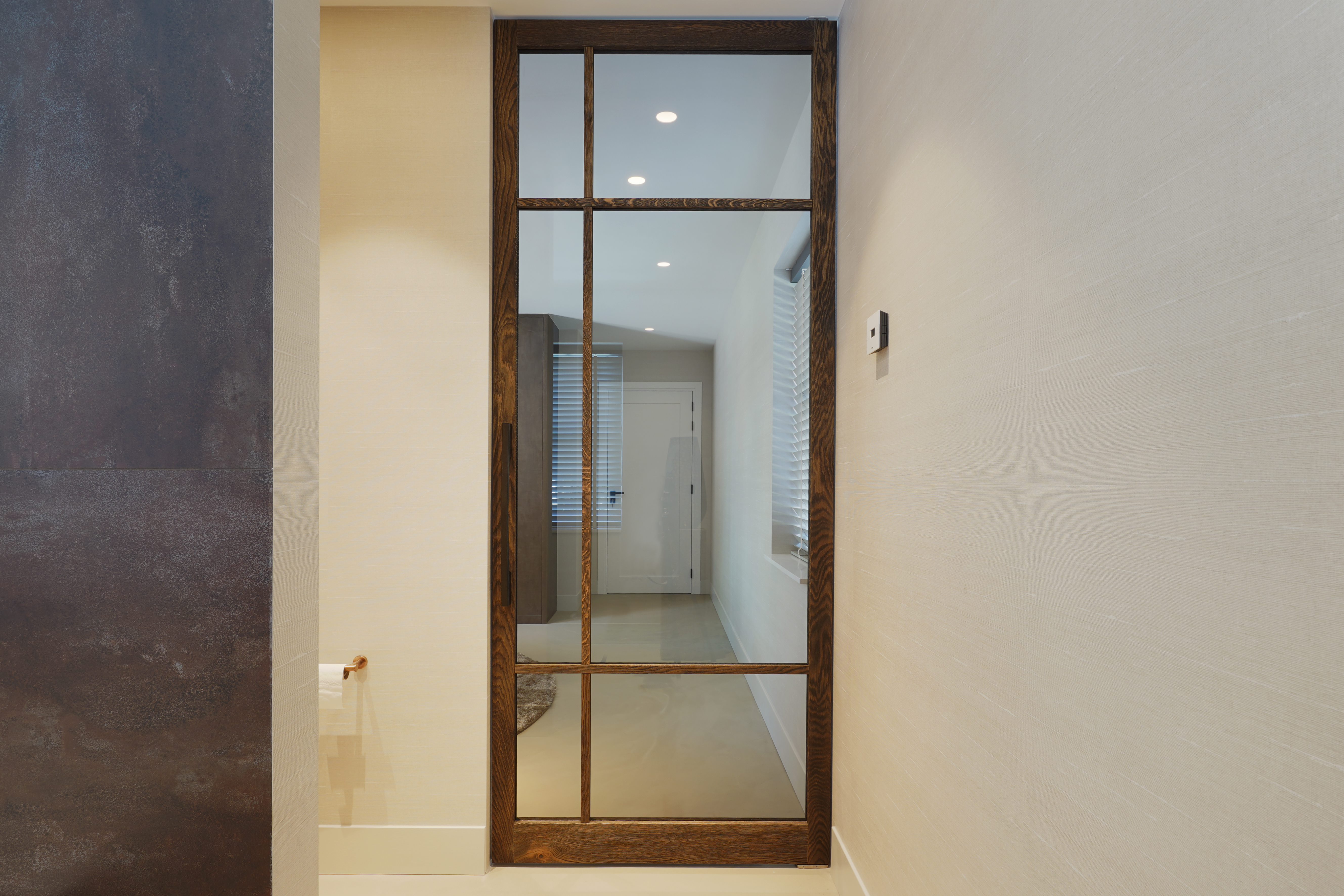 Indu Doors® | Indu Doors® geborsteld eiken taatsdeur Model 'Amsterdam ...