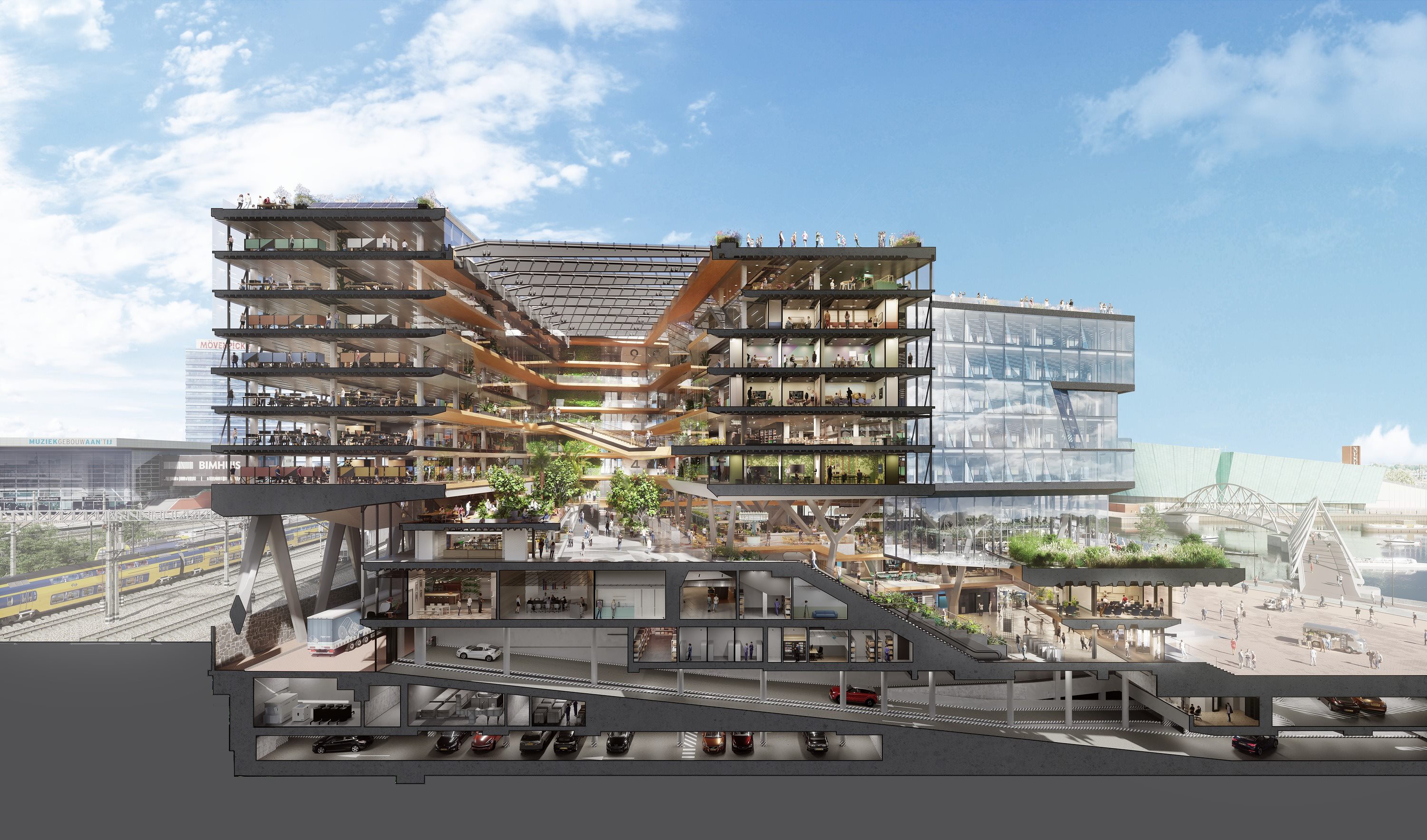 Booking.com City Campus in gebruik genomen - architectenweb.nl