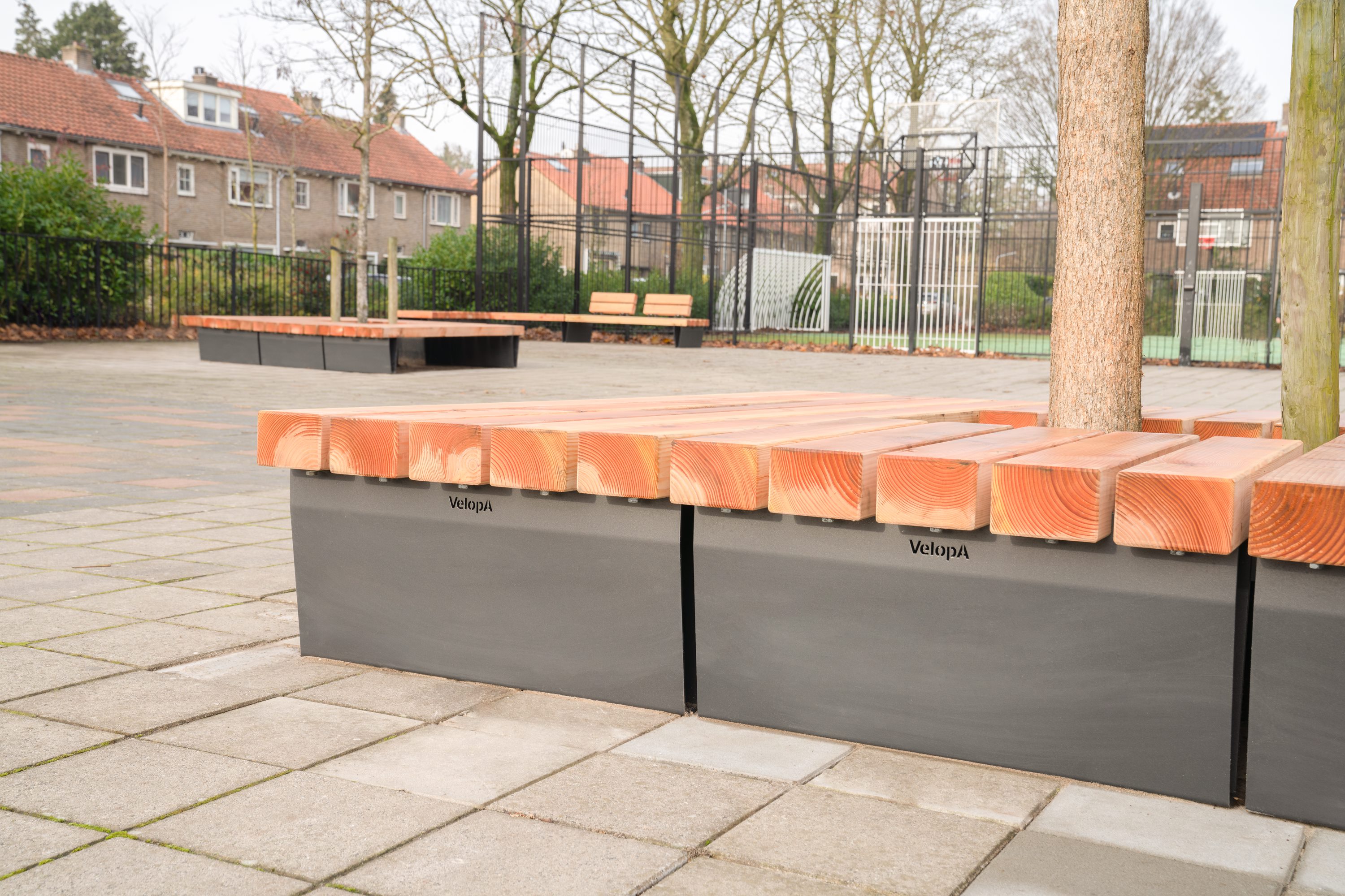 VelopA | Schoolplein inrichten - architectenweb.nl