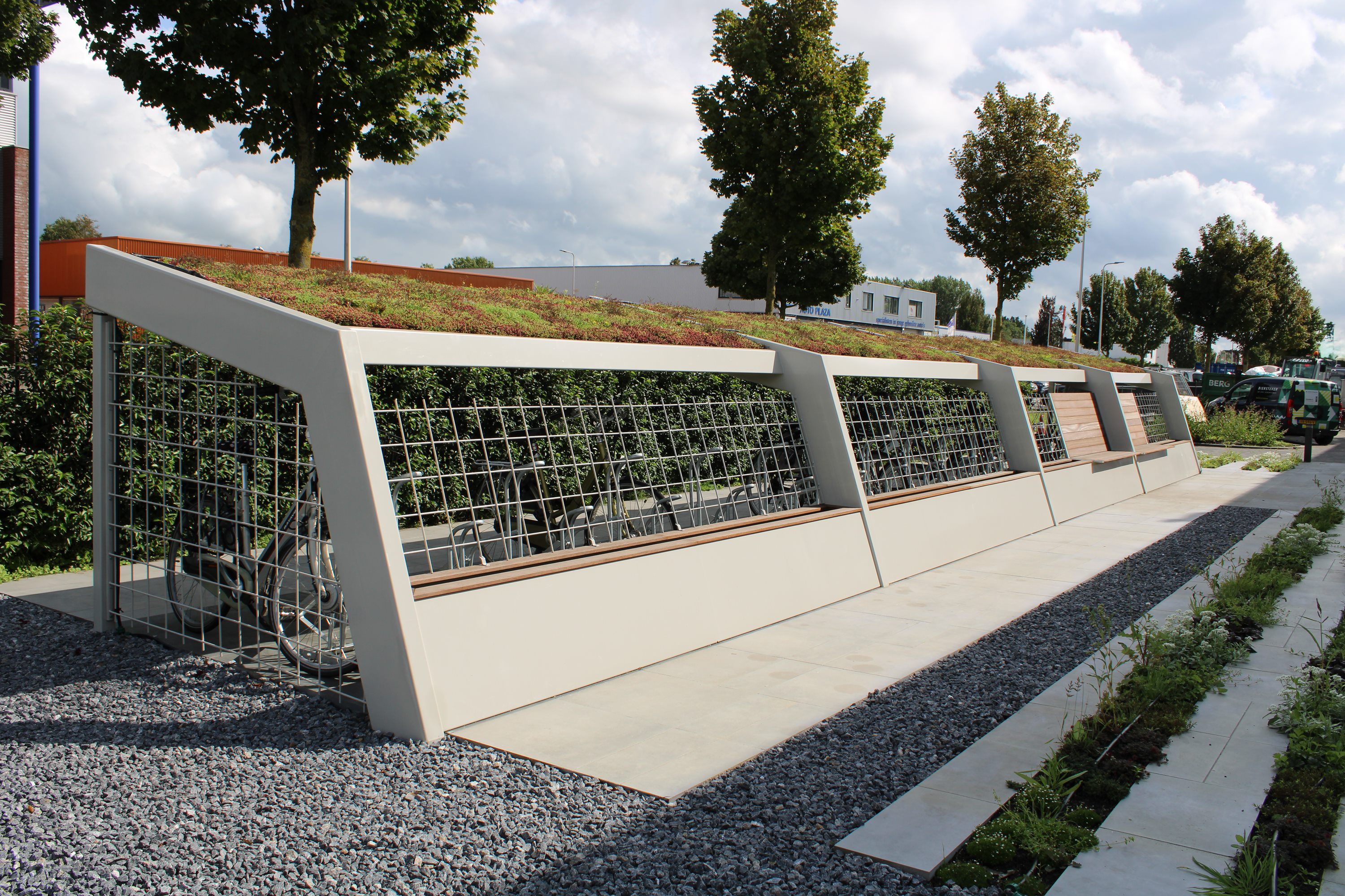 VelopA | Maatwerk fietsenstalling met groene uitstraling ...