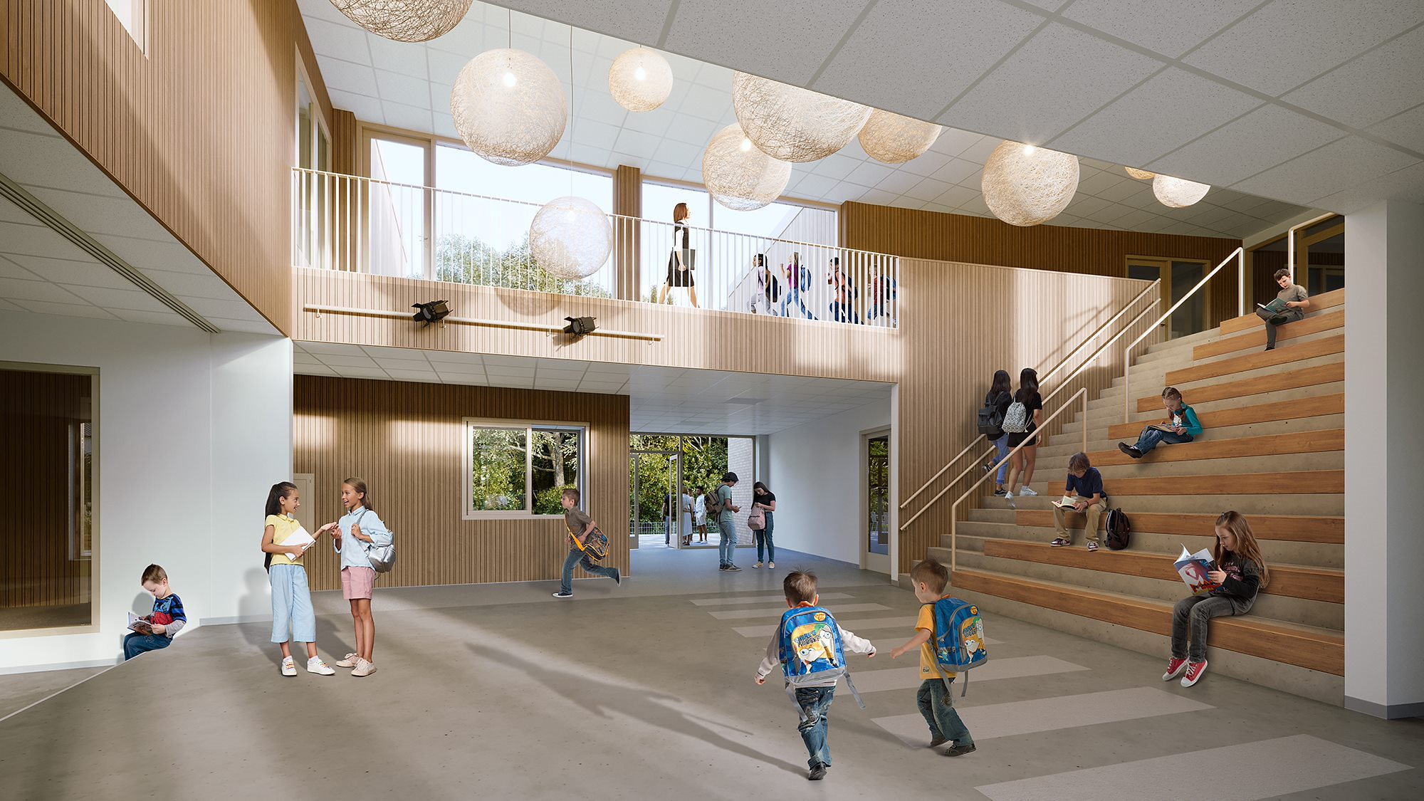 Multifunctionele Accommodatie met ruimte voor buitenonderwijs ...