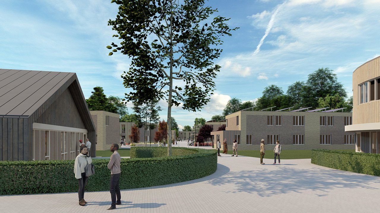 Gorter Luiken BV | Nieuwbouw AZC met dakluik - architectenweb.nl