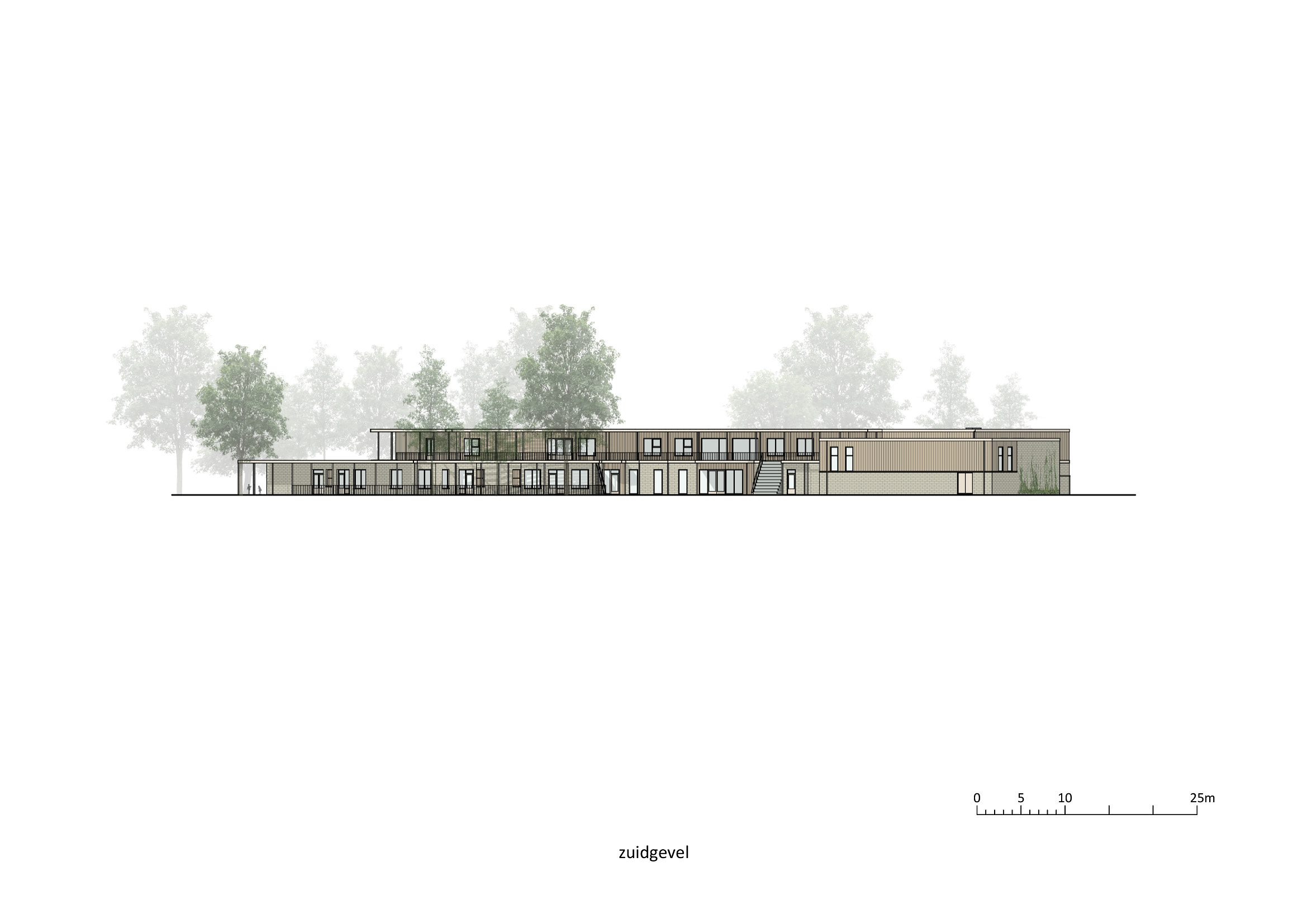 Multifunctionele Accommodatie met ruimte voor buitenonderwijs - architectenweb.nl