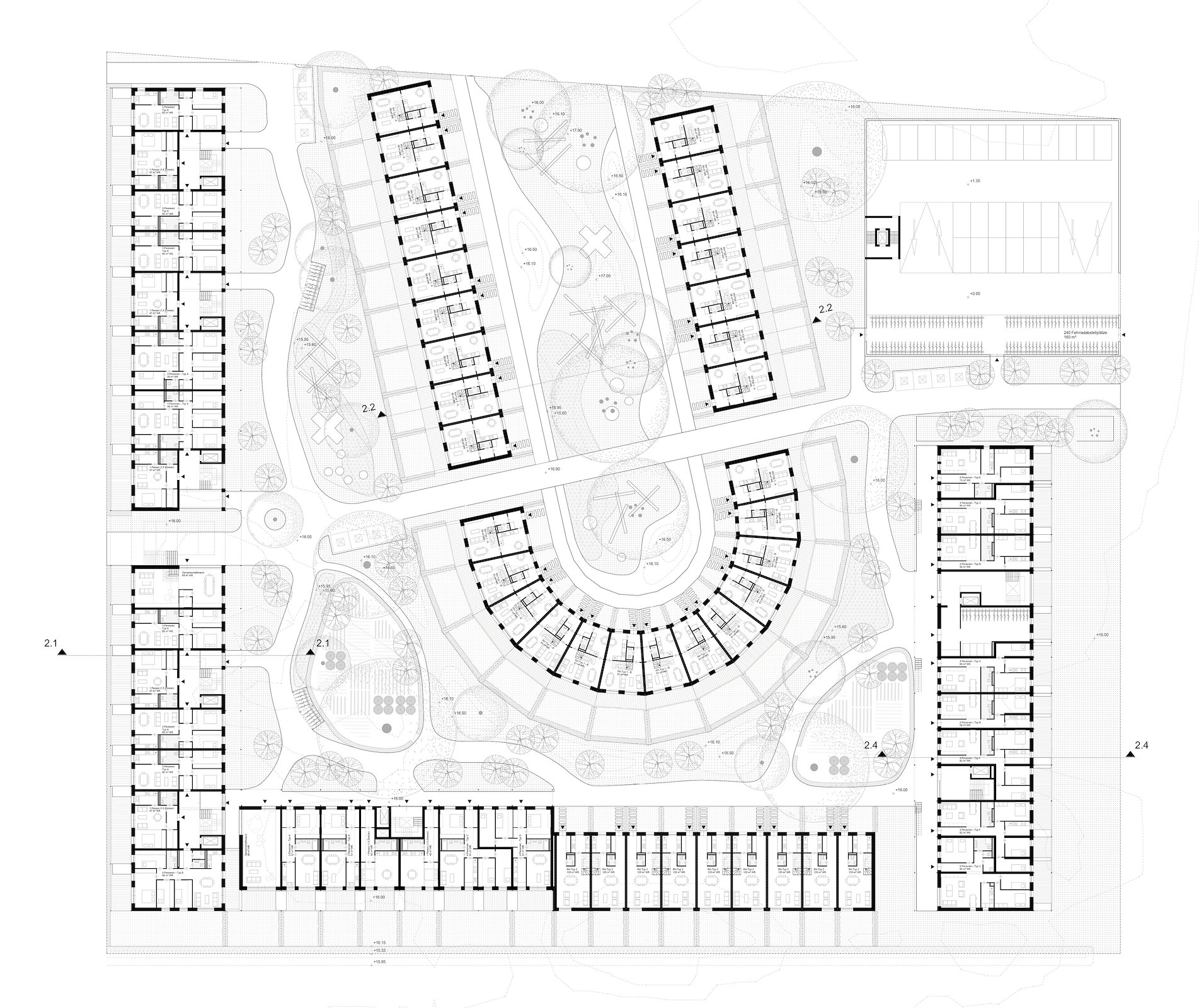 Karres en Brands wint prijsvraag voor 183 woningen in Hamburgse nieuwbouwwijk - architectenweb.nl