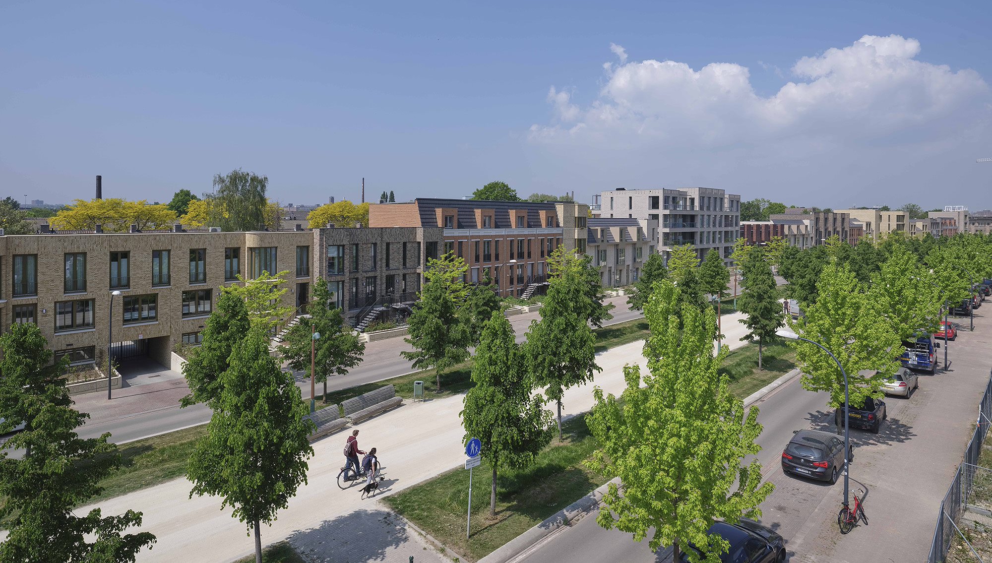 De Groene Loper: wonen aan een eigentijdse lindenlaan - architectenweb.nl