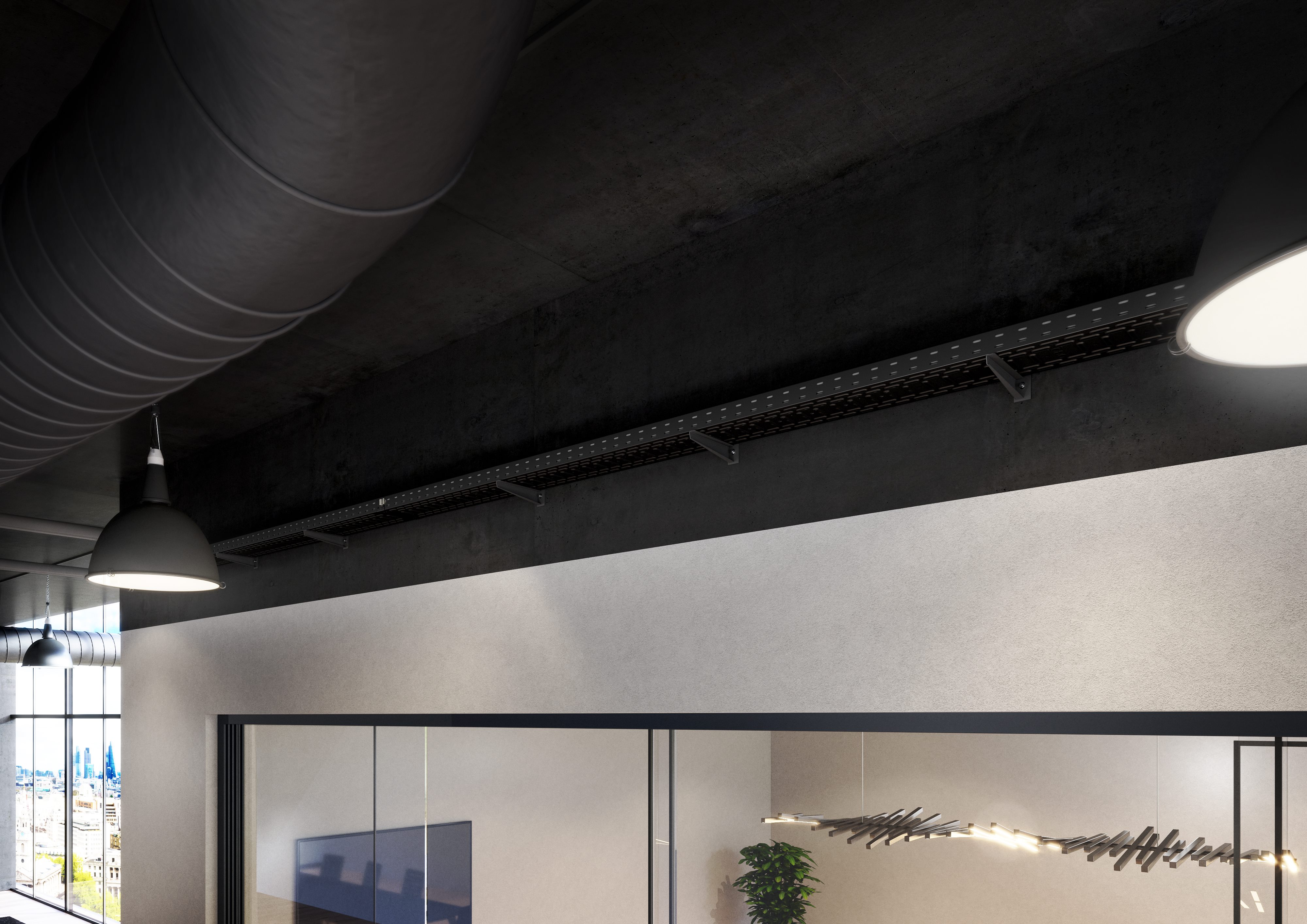 OBO Bettermann B.V. | OBO | Zwarte kabelgoot RKSM - architectenweb.nl