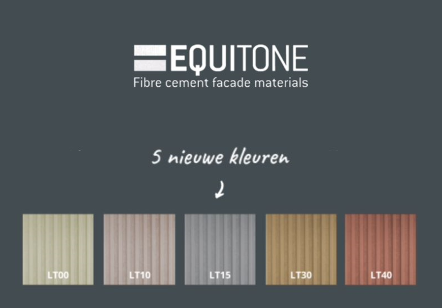 EQUITONE gevelpanelen | Nieuwe EQUITONE [linea] kleuren - architectenweb.nl
