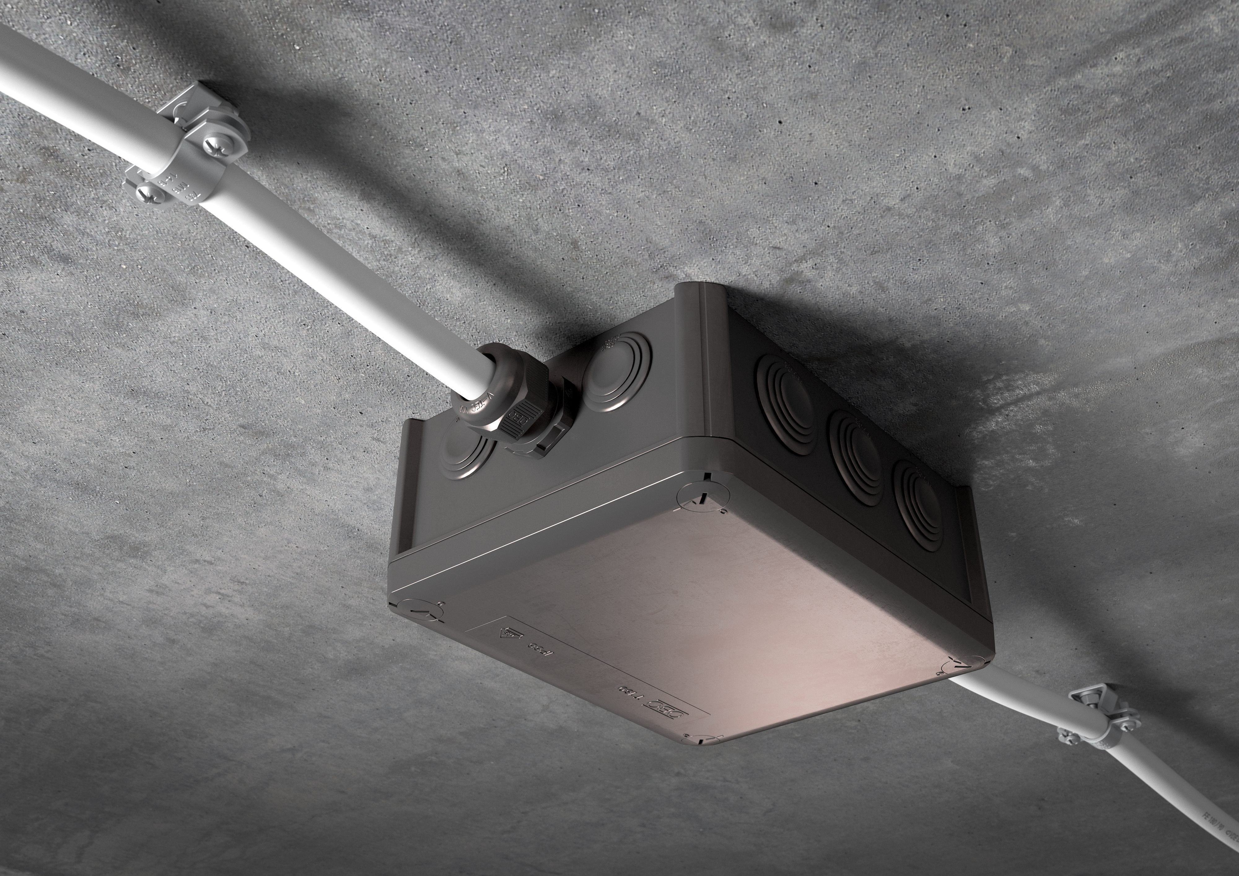 OBO Bettermann B.V. | OBO | T60 kabeldoos (zwart) - architectenweb.nl