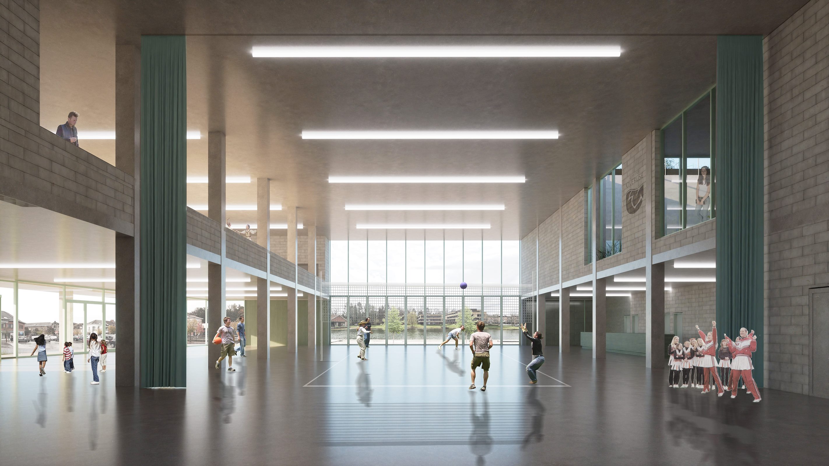 Team met B-architecten ontwerpt vernieuwing Markthal-locatie Overijse ...