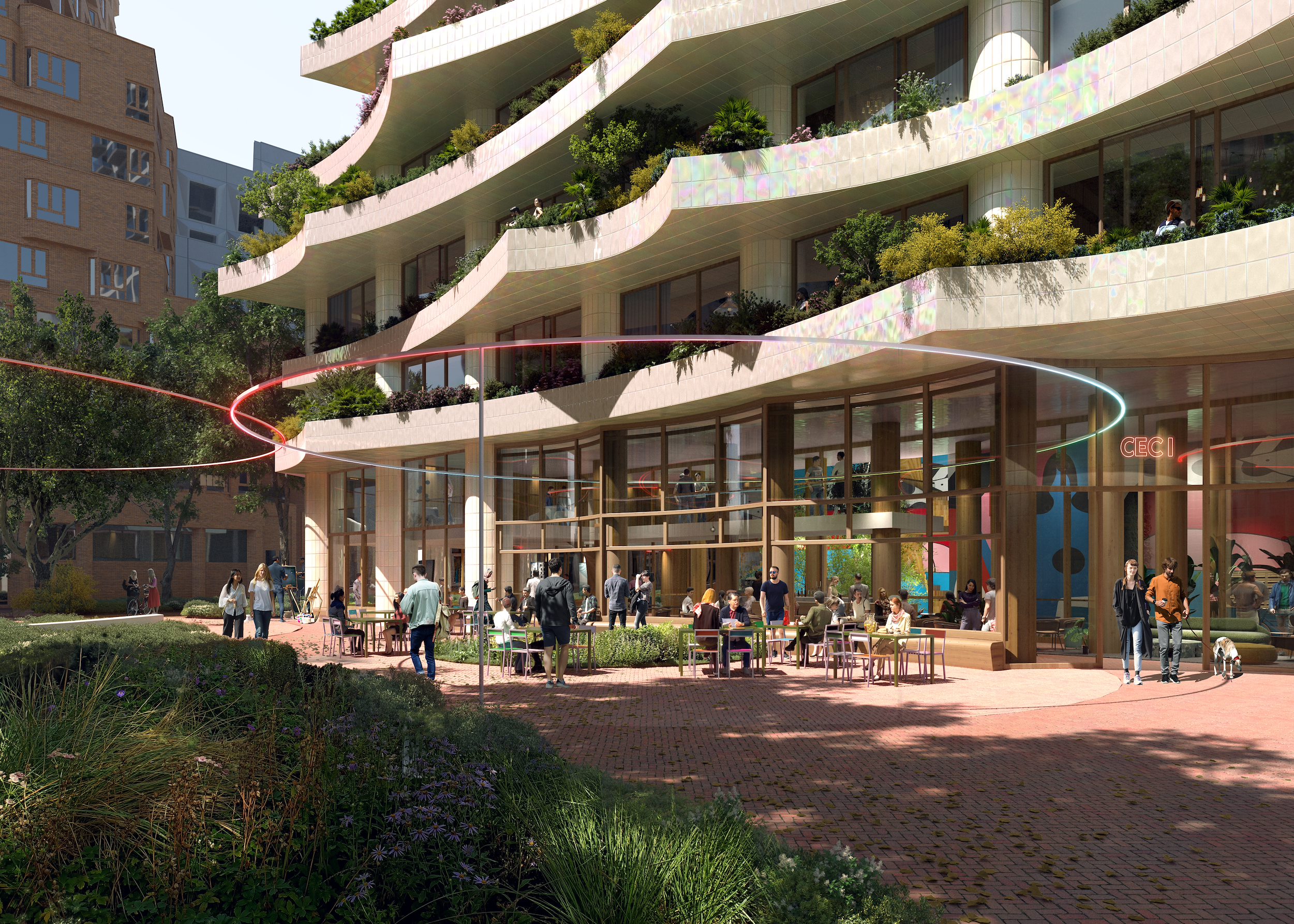 Team met Being en Space Encounters wint tender Zuidas met plan Ceci ...