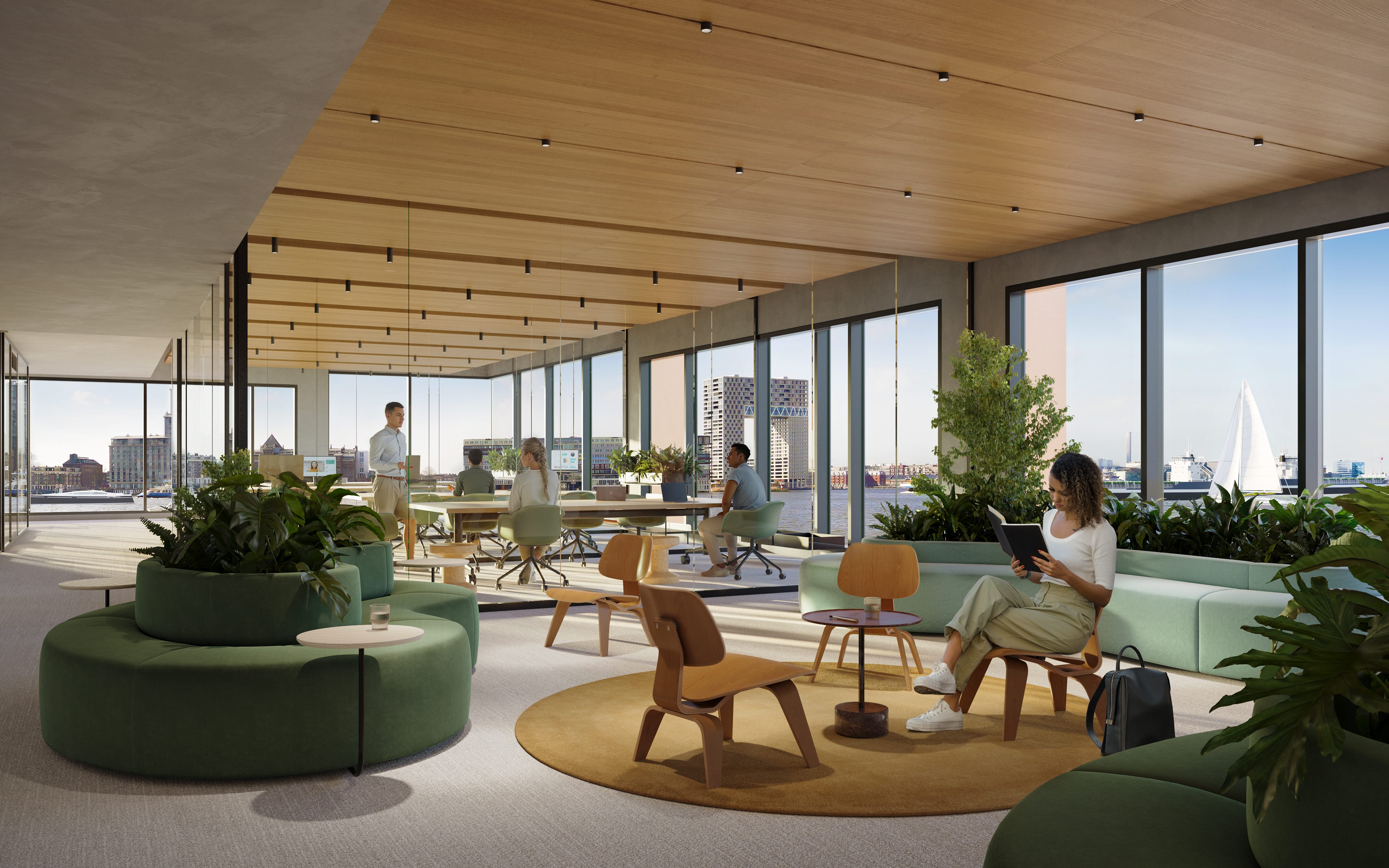 MVSA Architects ontwerpt kantoorgebouw met uitzicht op het IJ ...