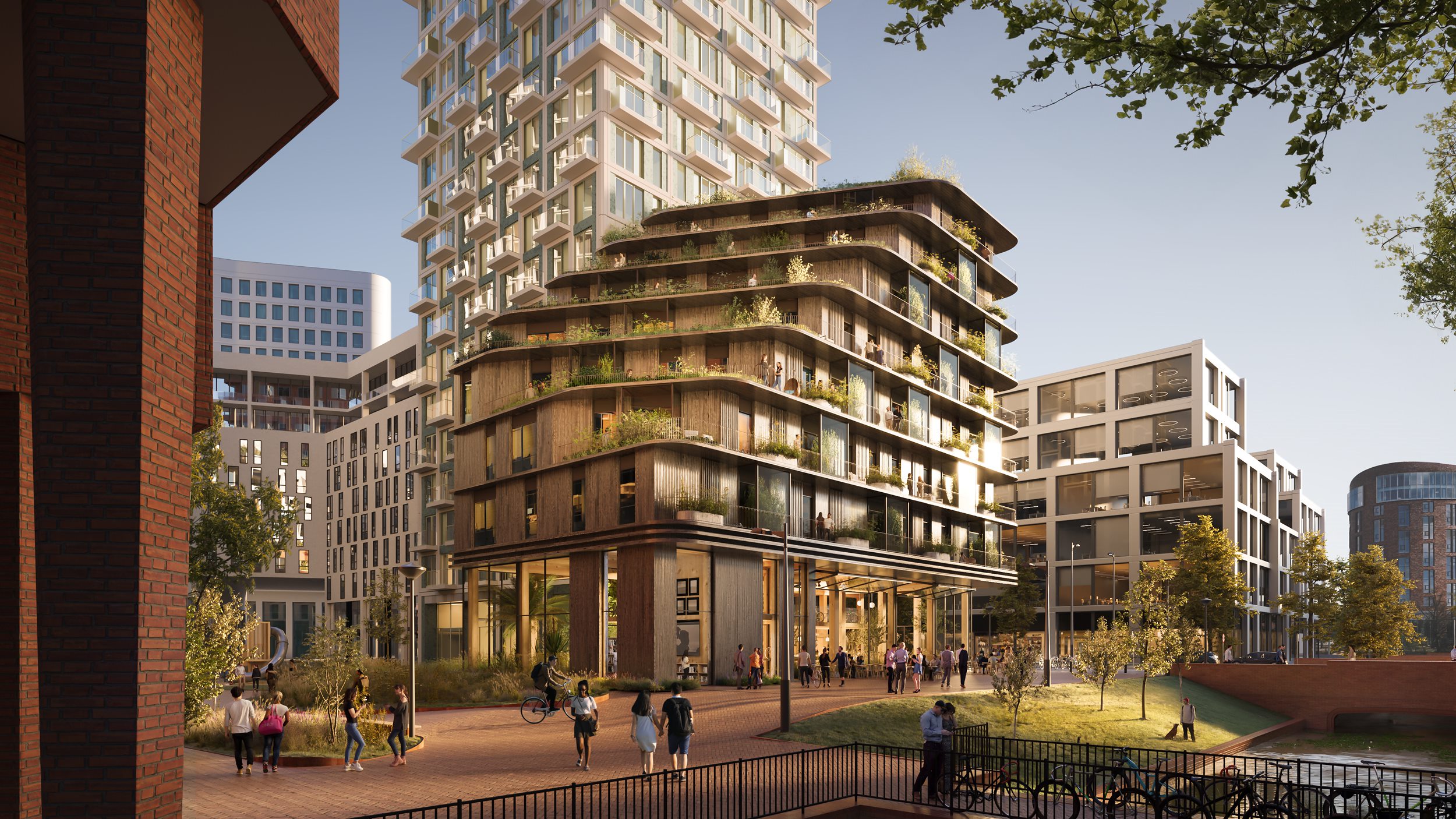Kavel 2E Kenniskwartier, Zuidas: acht ontwerpen - architectenweb.nl