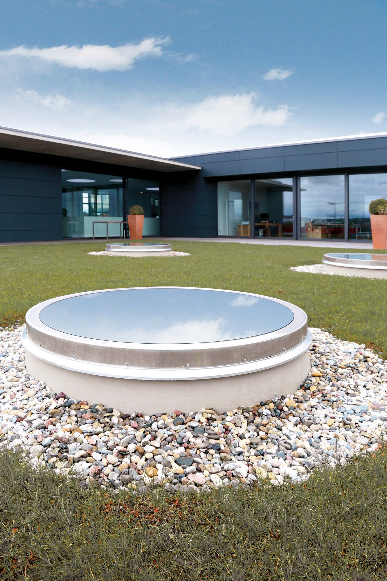 LAMILUX daglichtsystemen Nederland | LAMILUX Glass Skylight FE circular - architectenweb.nl