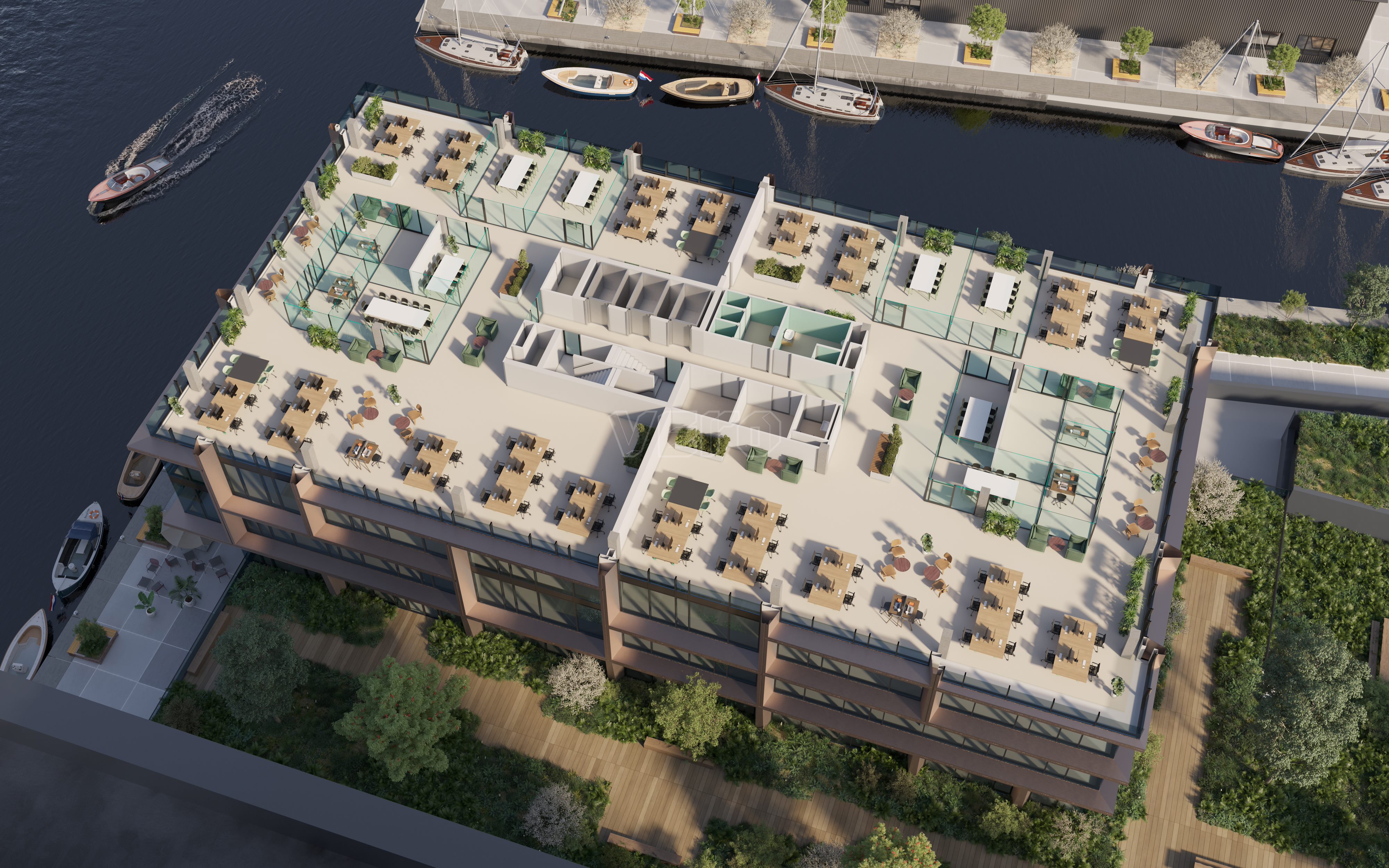 MVSA Architects ontwerpt kantoorgebouw met uitzicht op het IJ ...