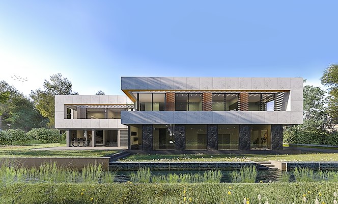 SHARP Architects | Duurzame metamorfose tot modernistische villa ...