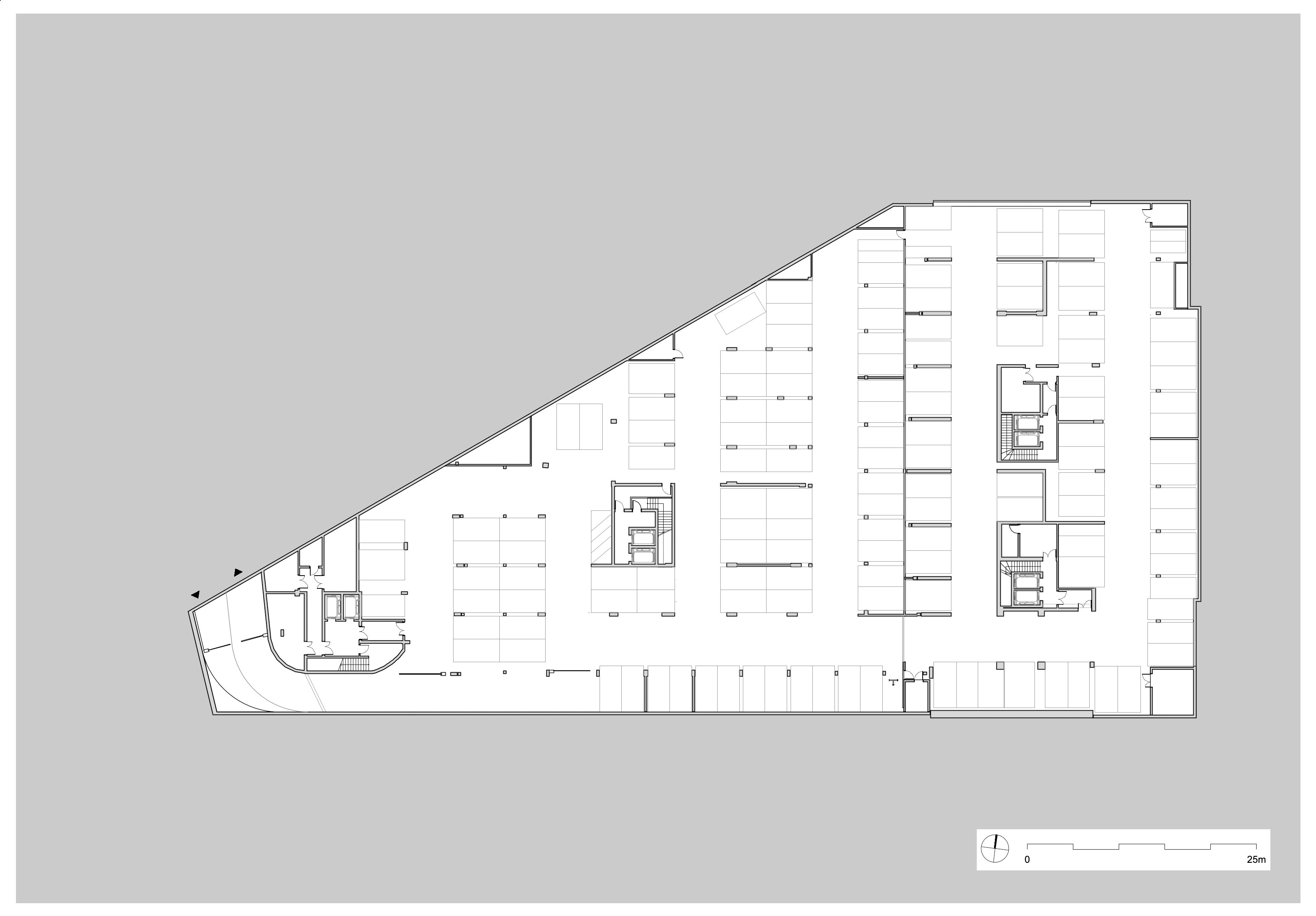Grootschalig stedelijk ensemble bij station Rennes naar ontwerp van ...