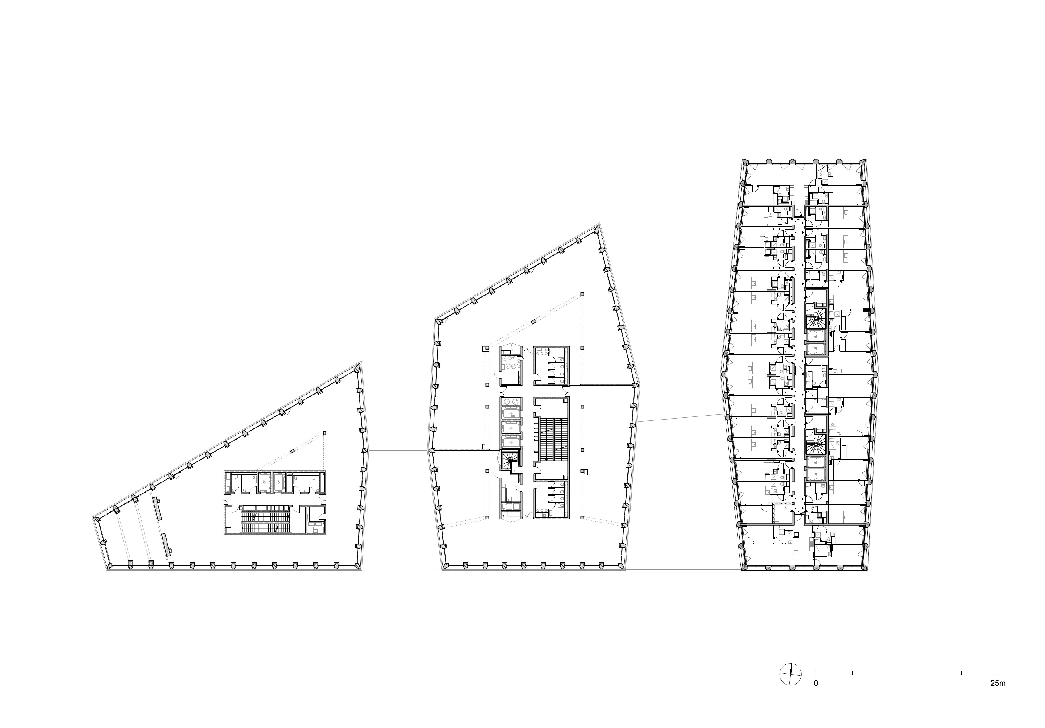 Grootschalig stedelijk ensemble bij station Rennes naar ontwerp van ...