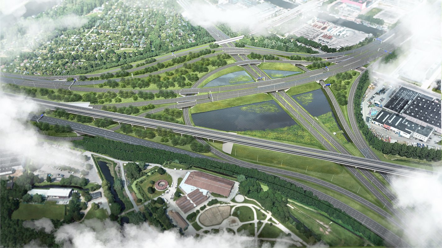 Aanbesteding voor reconstructie knooppunt Amstel gestart ...
