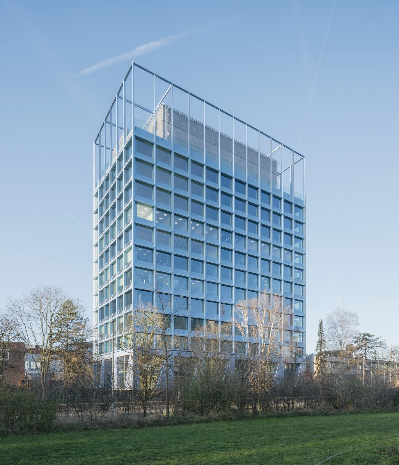 Nobel I eerste opgeleverde gebouw binnen herontwikkeling terrein UZ Gent - architectenweb.nl