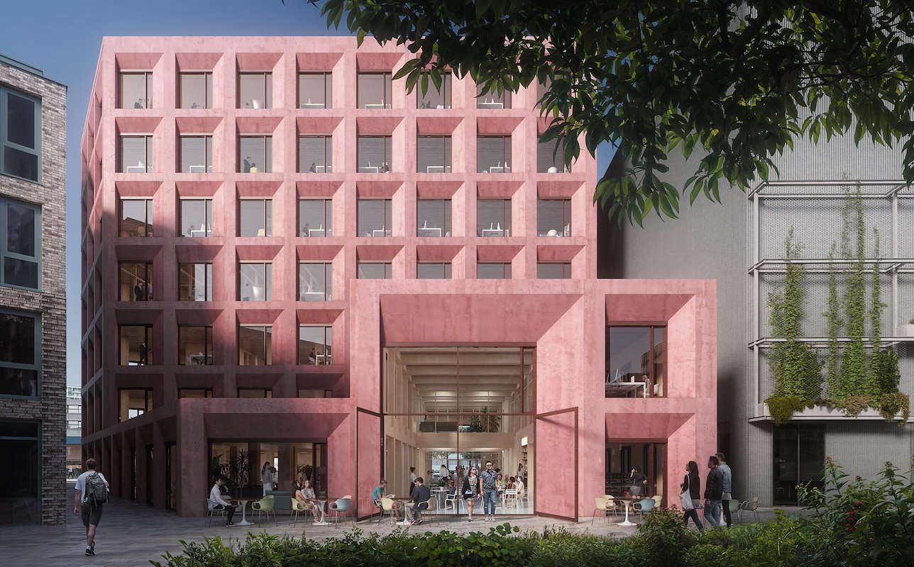 OZ ontwerpt eigen 'lowtech'-kantoor in Buiksloterham - architectenweb.nl