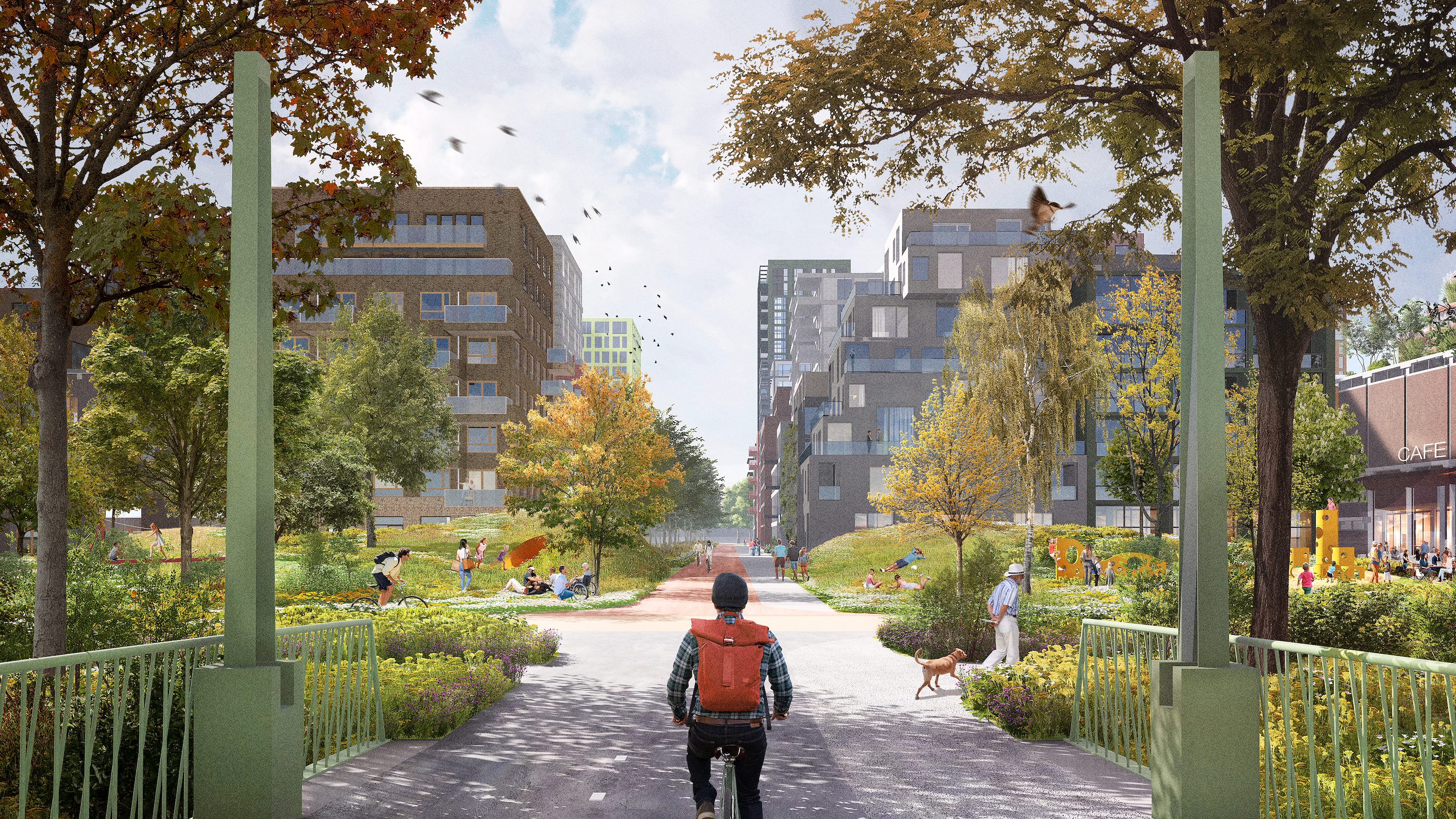 Bouw autovrije wijk Merwede in Utrecht officieel van start ...