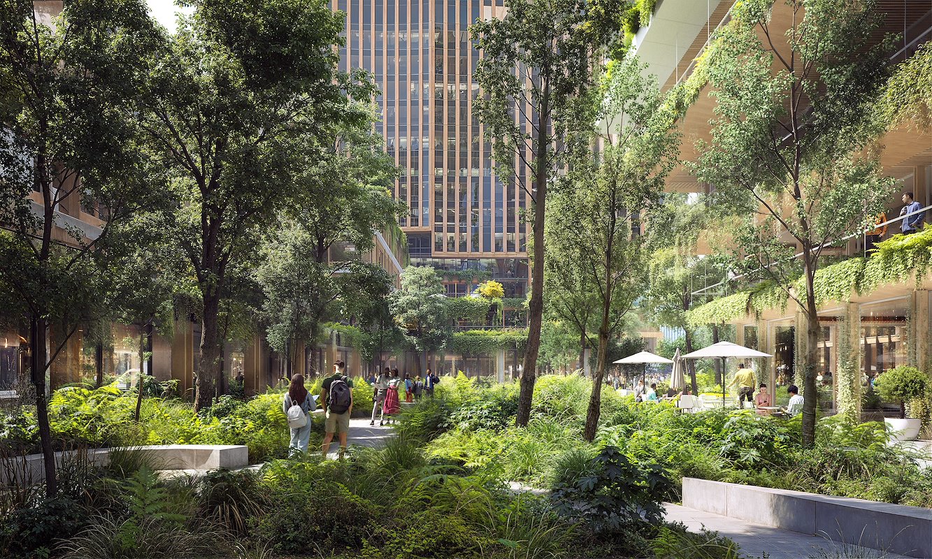Plan voor nieuwe buurt op plek hoofdkantoor ABN AMRO op de Zuidas ...